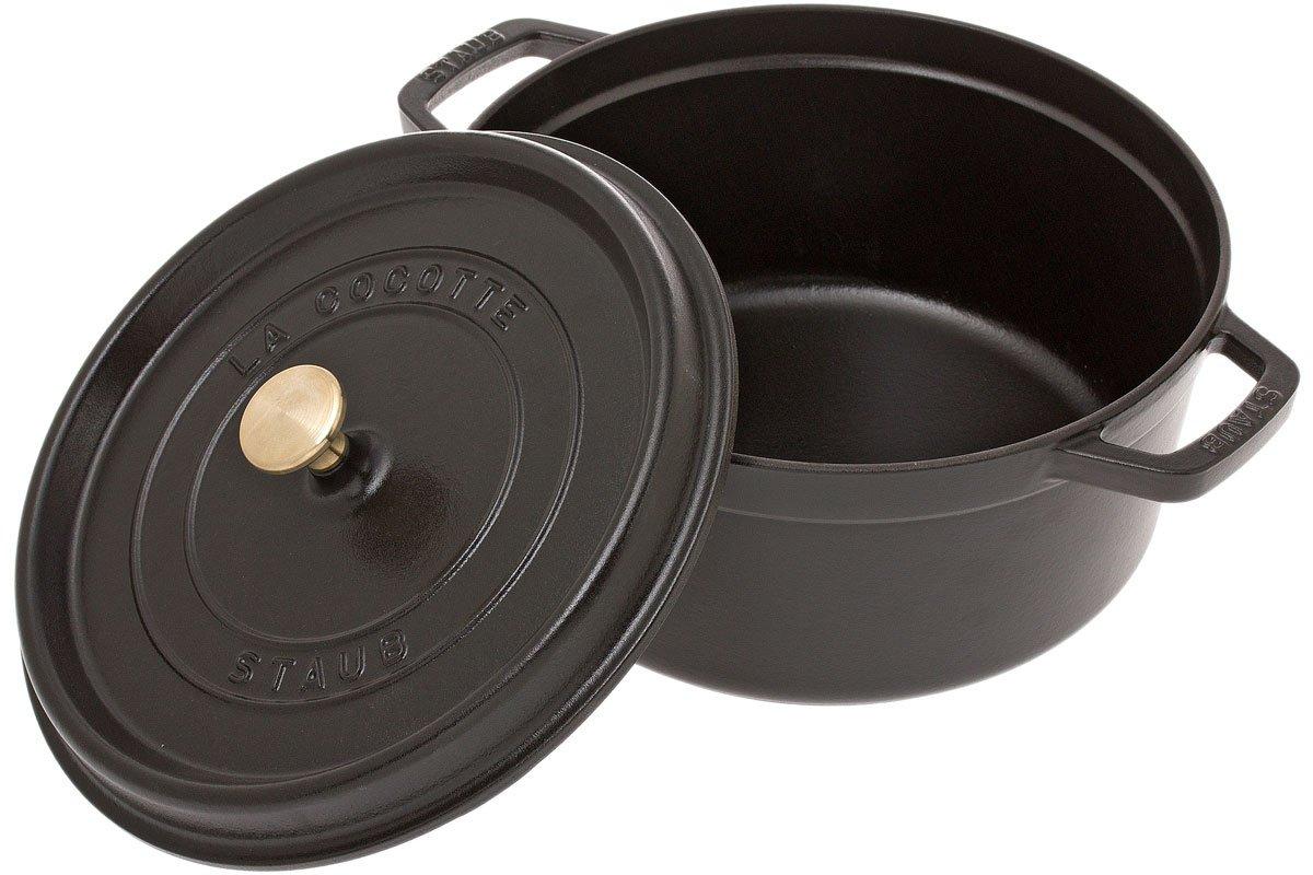 Staub cocotte - cocotte 26cm, 5,2L, negro | Compras con ventajas en ...