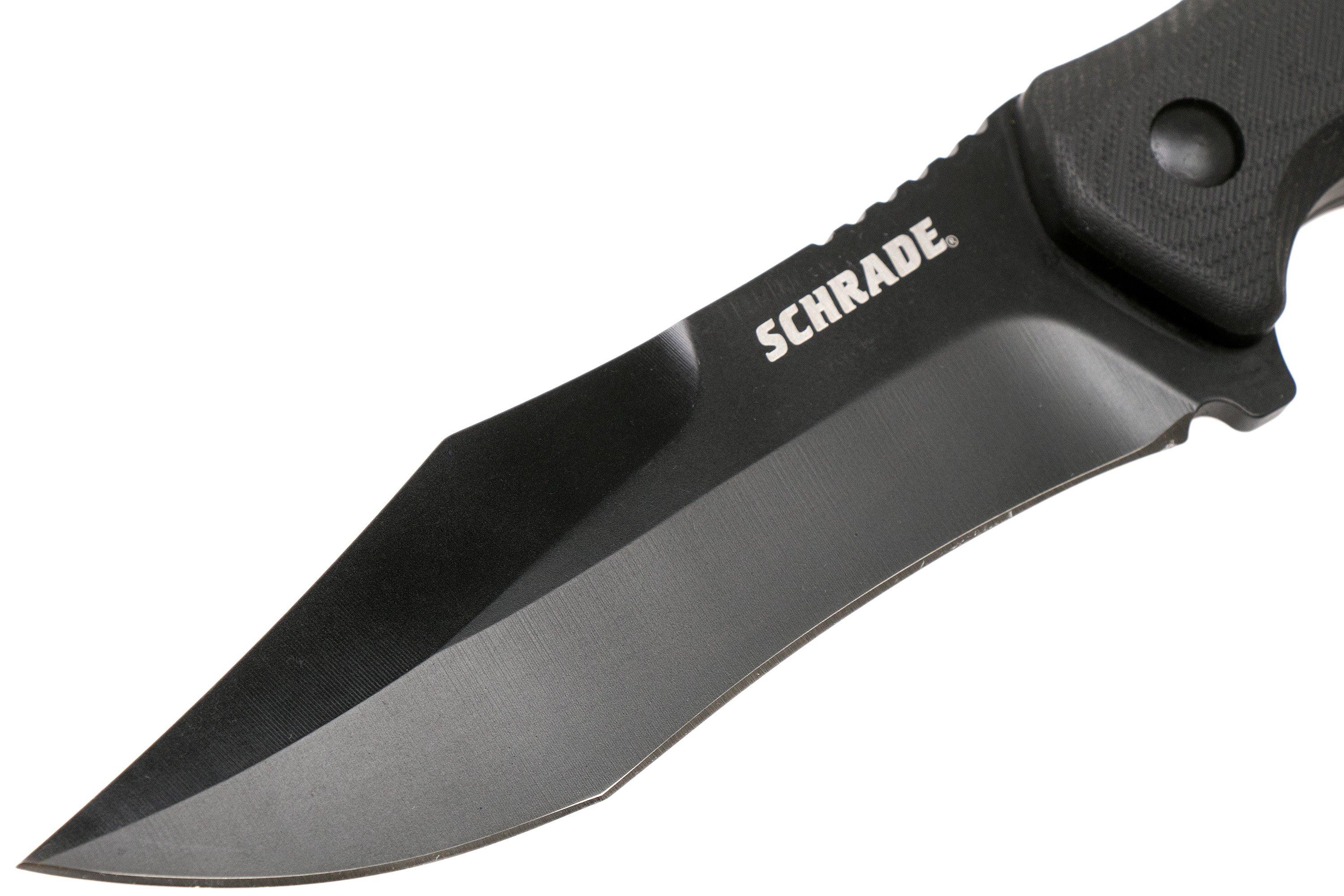 Schrade Steel Driver Fixed Blade 1136030 fixed knife | Advantageously ...