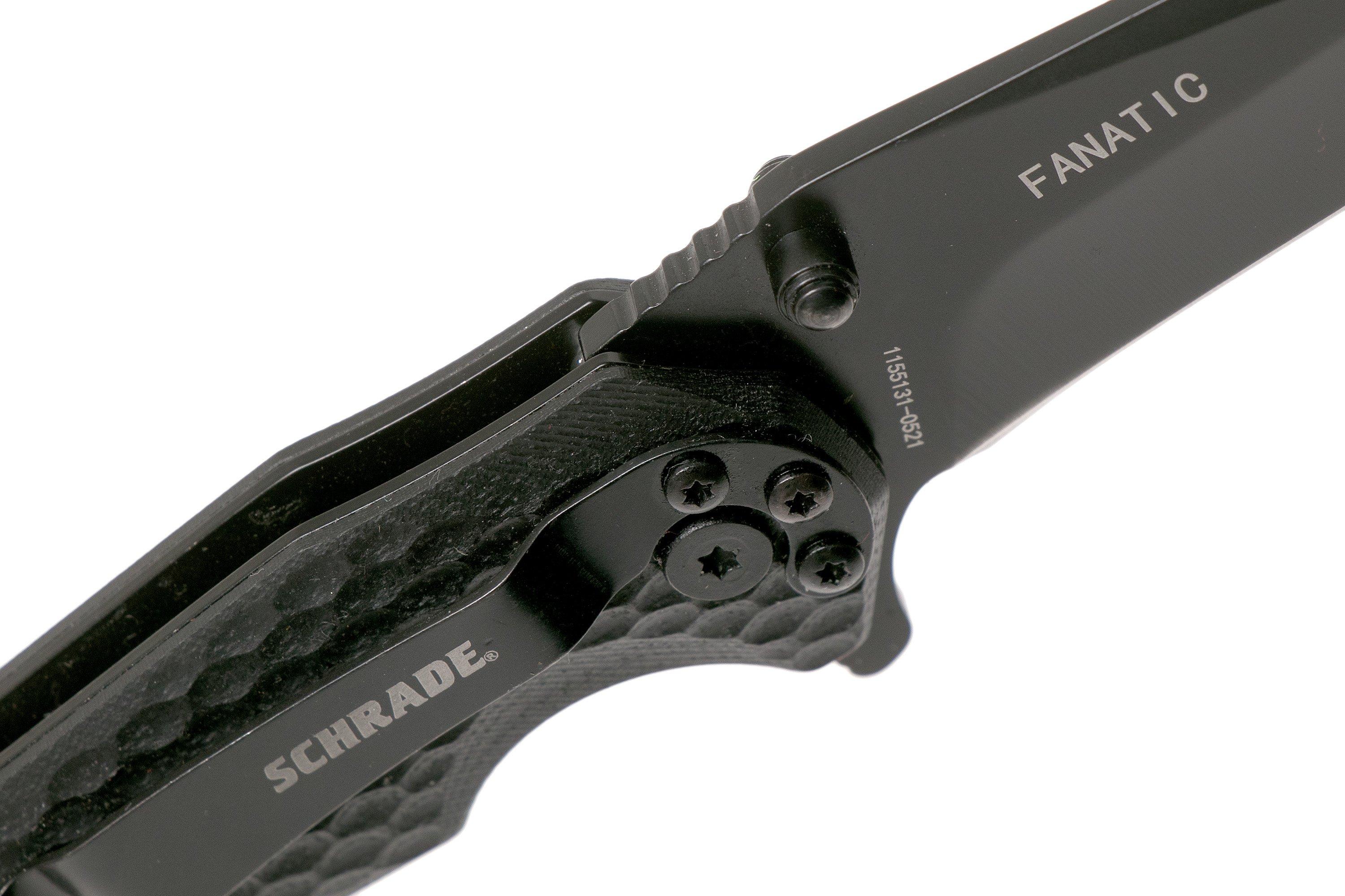 Schrade Fanatic Folding Knife 1136034 zakmes | Voordelig kopen bij ...