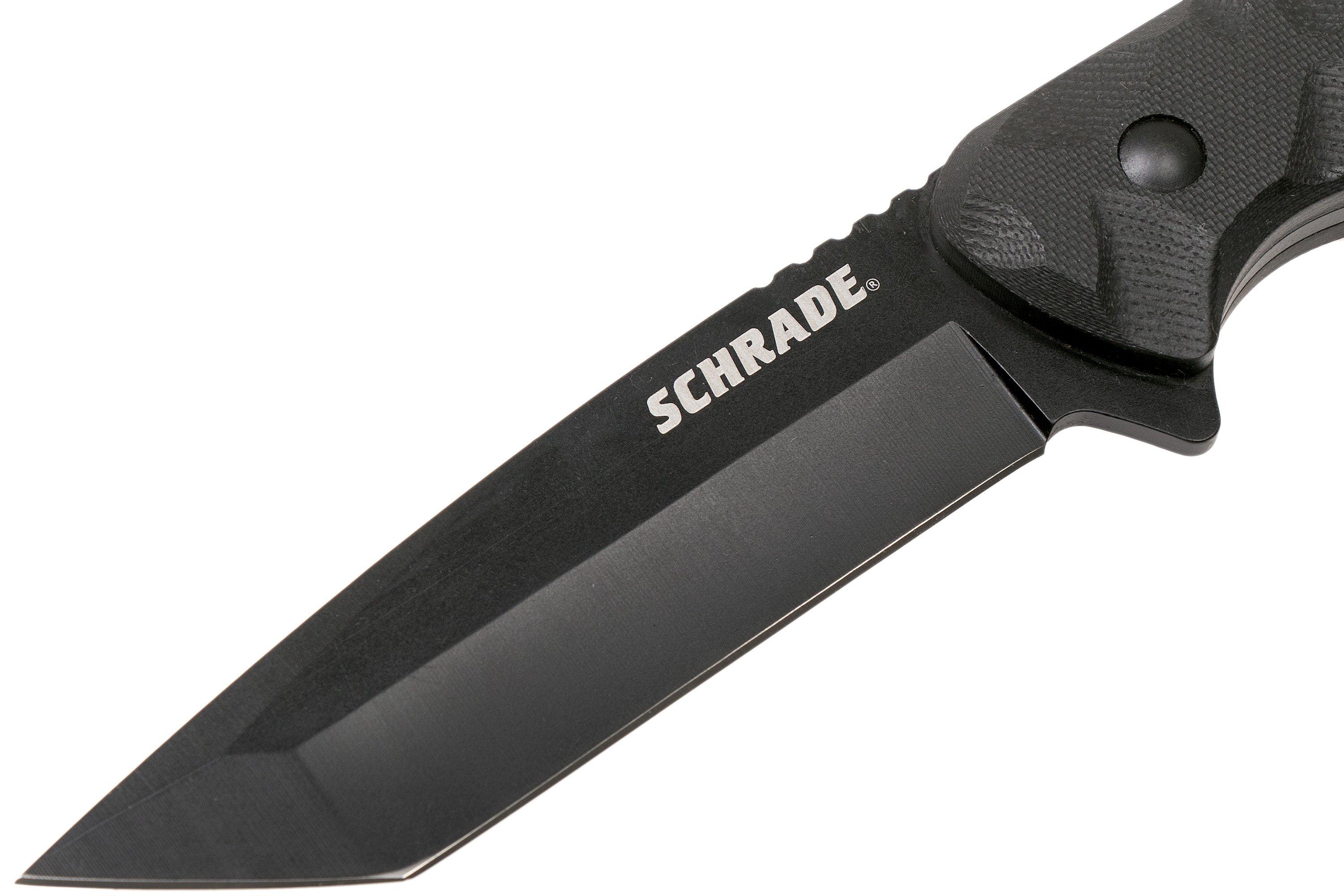 Schrade Regime Tanto Fixed Blade 1136036 fixed knife | Advantageously ...