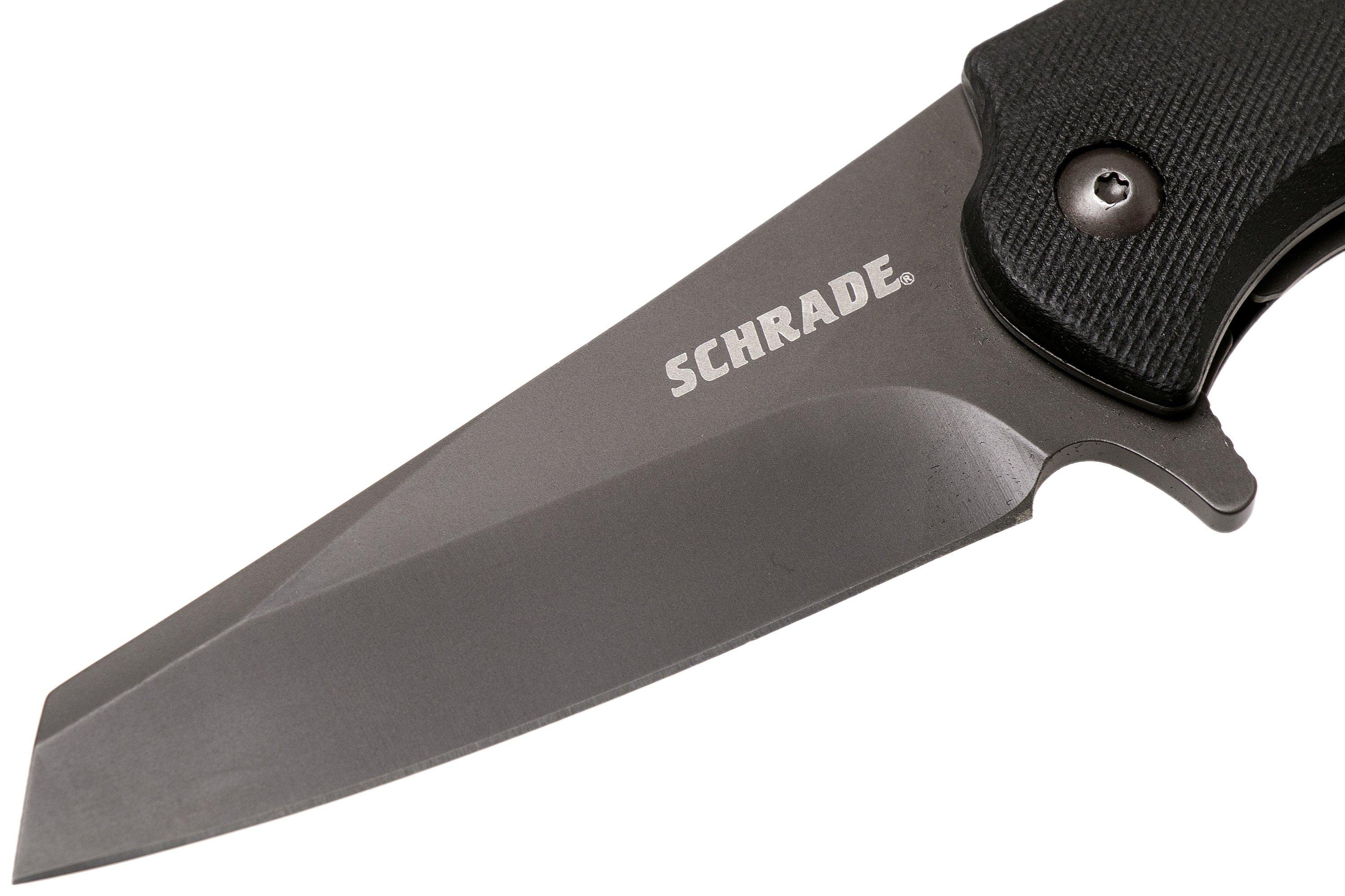 Schrade Torsion Folding Knife 1136037 pocket knife | Advantageously ...