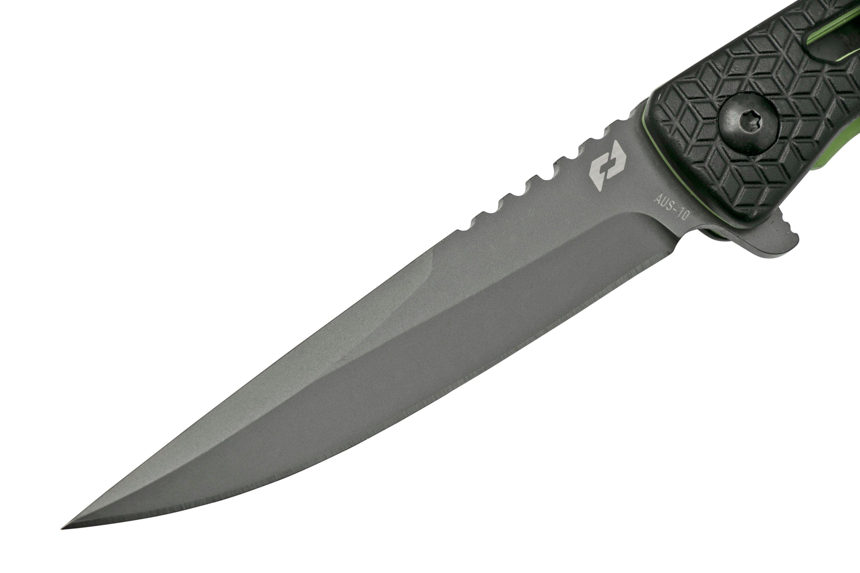 Schrade Inert CLR 1159303 aluminio negro y verde, navaja | Compras con ...