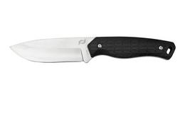 Schrade Exertion Drop Point Knife 1159309 Black Fixed Knife 