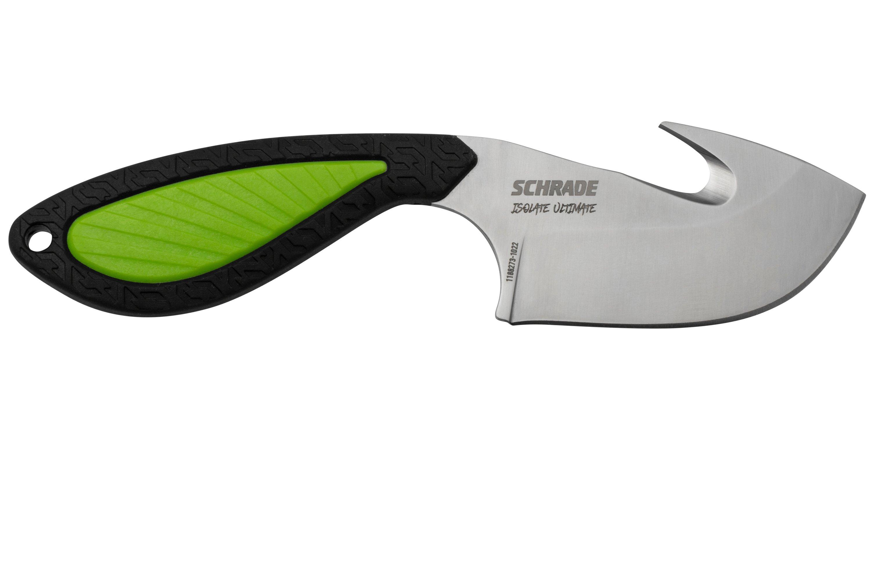 Schrade Isolate Ultimate 1159330, Aus-10, Satin, hunting knife with ...