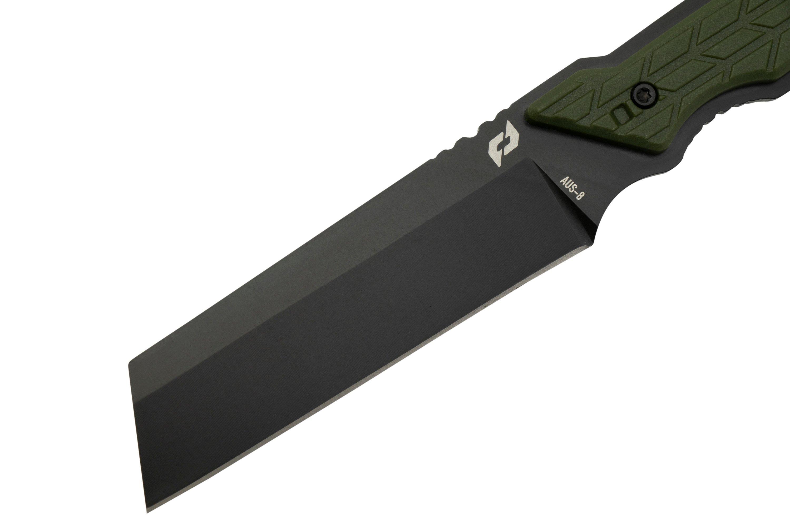Schrade Outback Cleaver Fixed Blade 1182498, schwarz, feststehendes ...