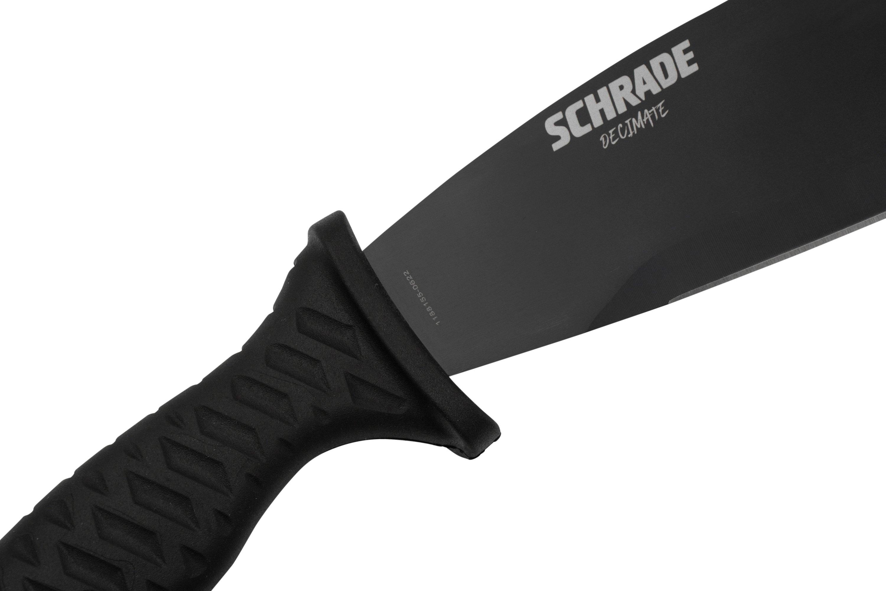 Schrade Decimate Bolo 1182507 preto, machete | Compras vantajosas em ...