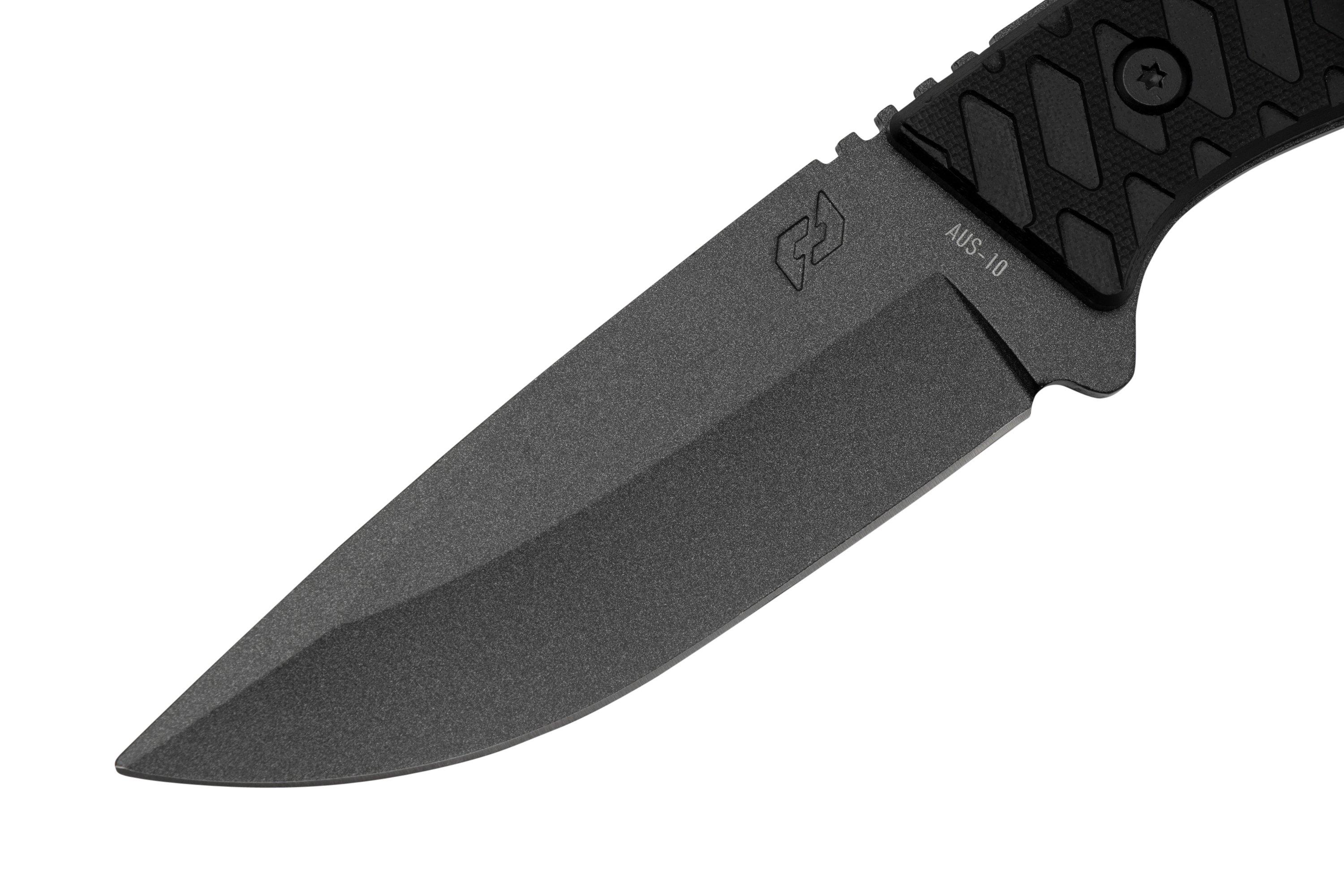 Schrade Wolverine 1182520, black, fixed knife | Advantageously shopping ...