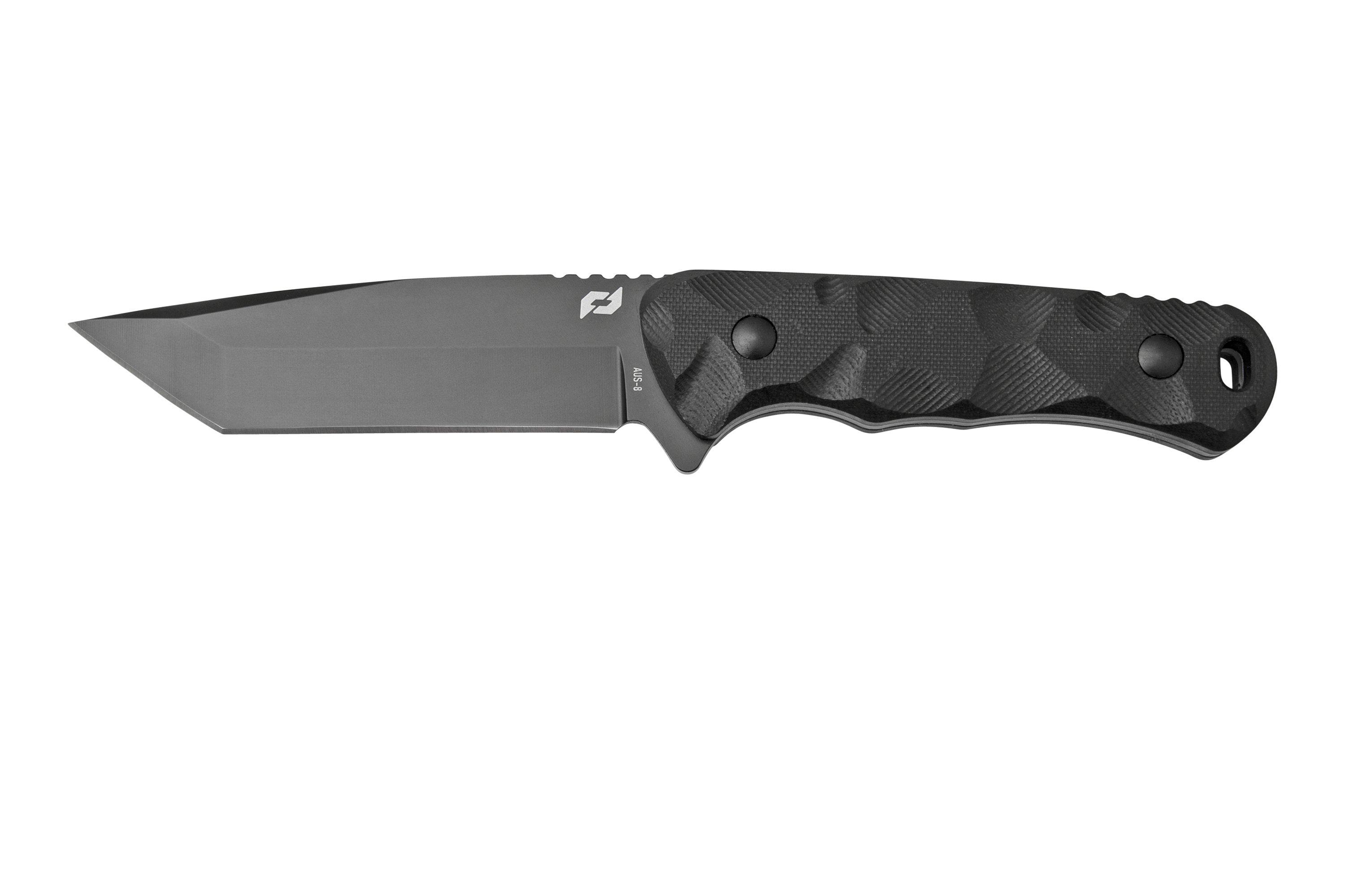 Schrade Regime 1182619, black fixed knife | Advantageously shopping at ...
