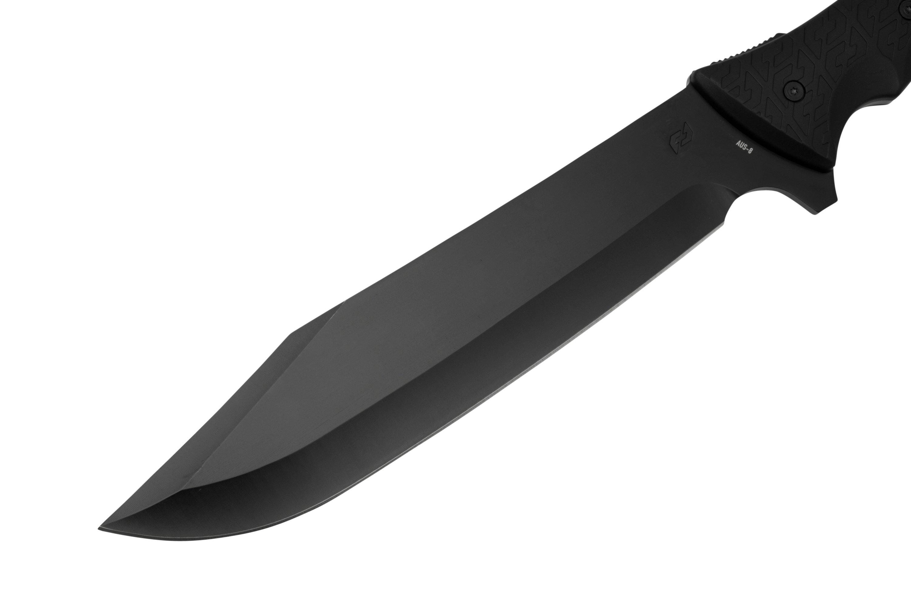 Schrade Leroy Fixed Blade 650942, zwart survivalmes | Voordelig kopen ...