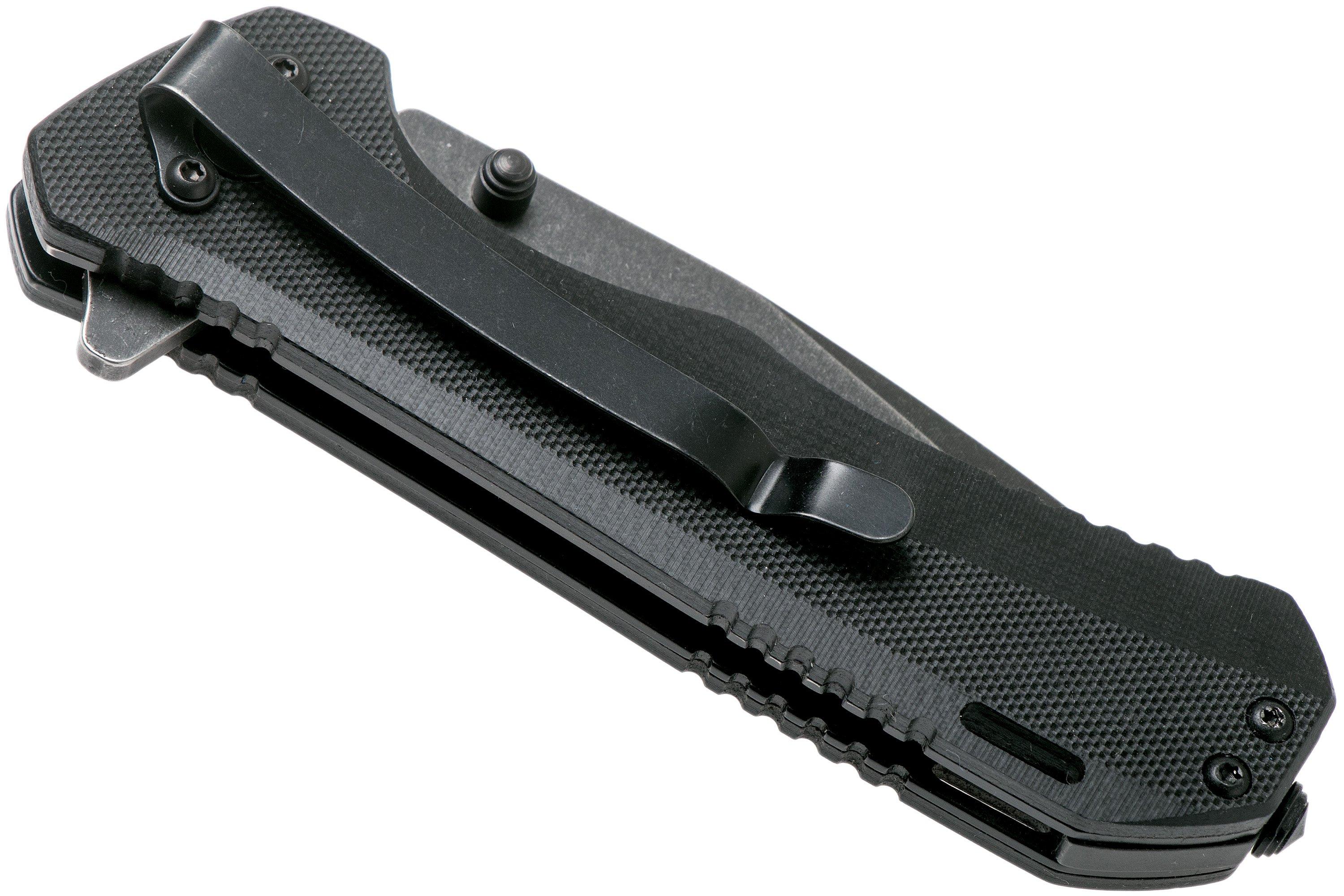 Schrade Liner Lock Knife Serrated SCH501S 9Cr18MoV, pocket knife ...