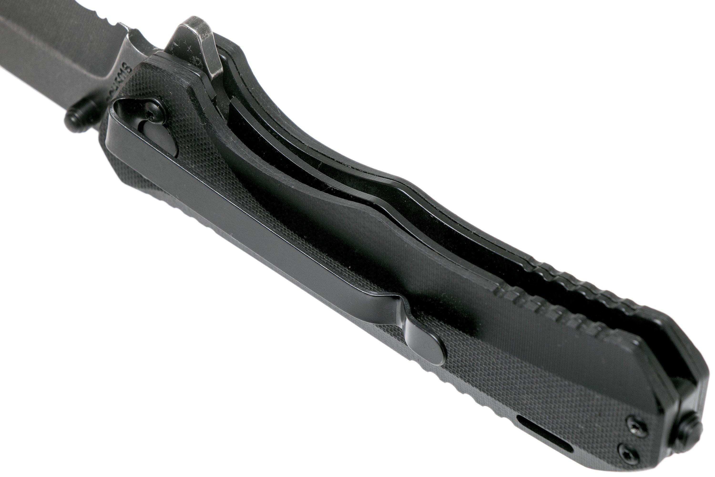 Schrade Liner Lock Knife Serrated SCH501S 9Cr18MoV, pocket knife ...