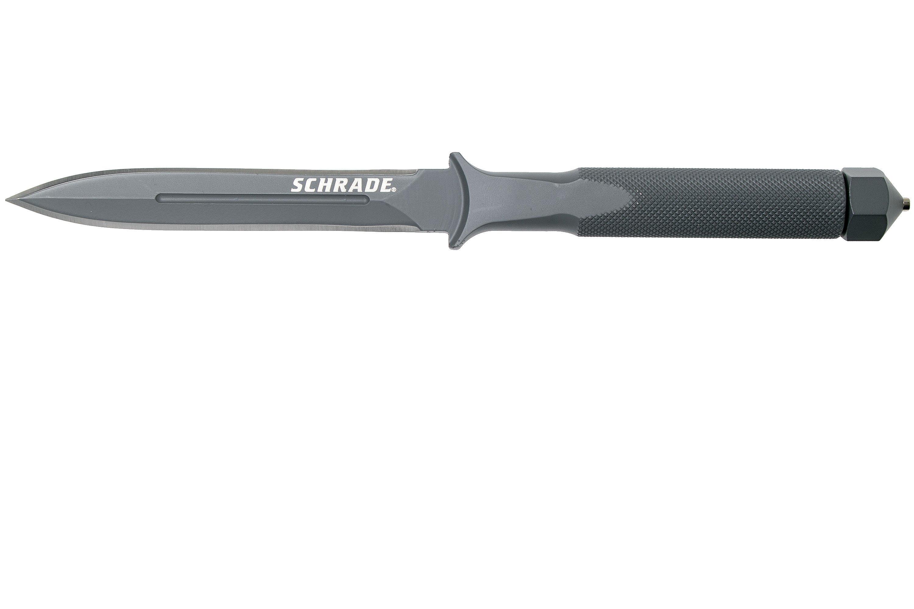 Schrade One Piece Drop Forged SCHF21 9” Double Edge, dagger ...