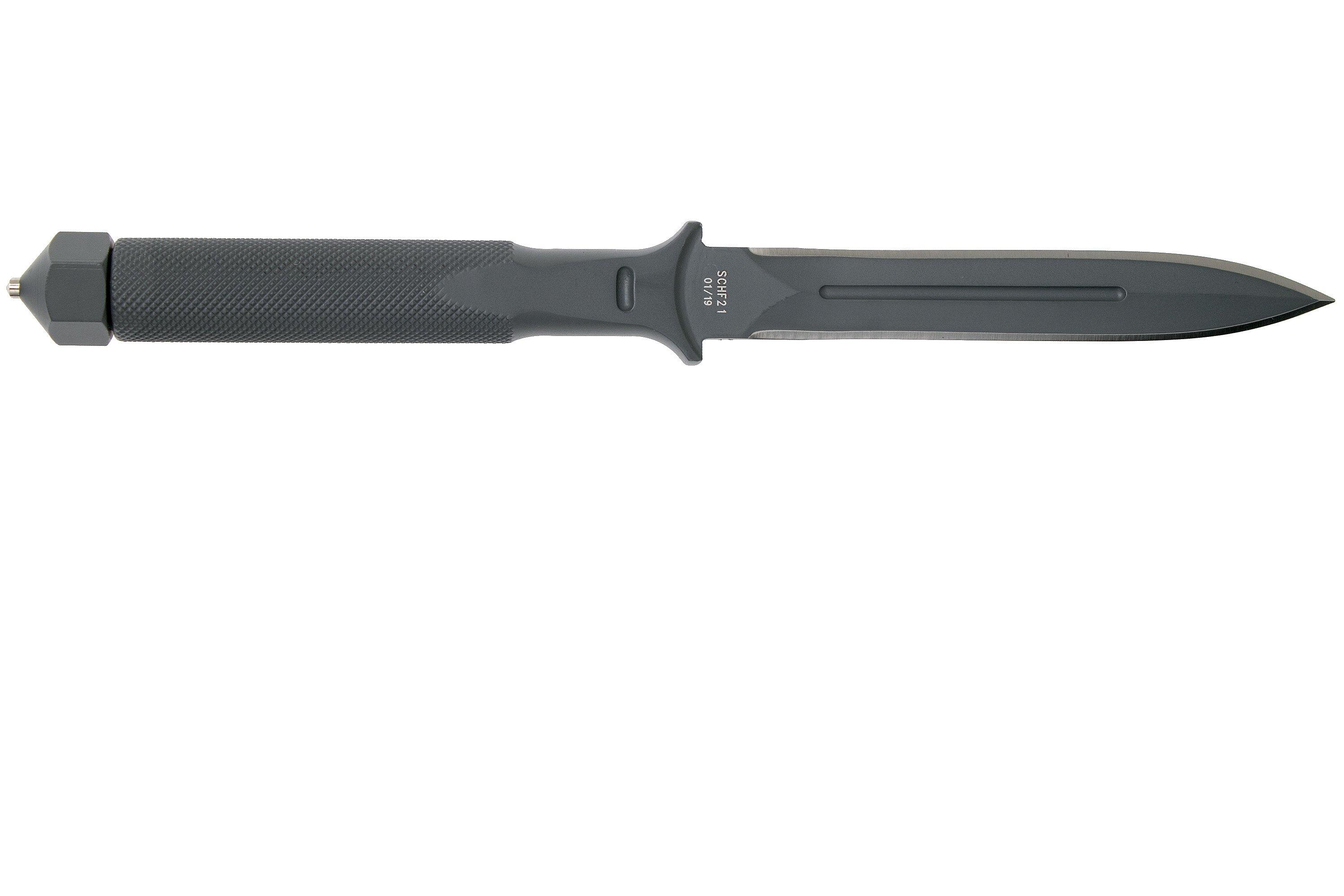 Schrade One Piece Drop Forged SCHF21 9” Double Edge, dagger ...