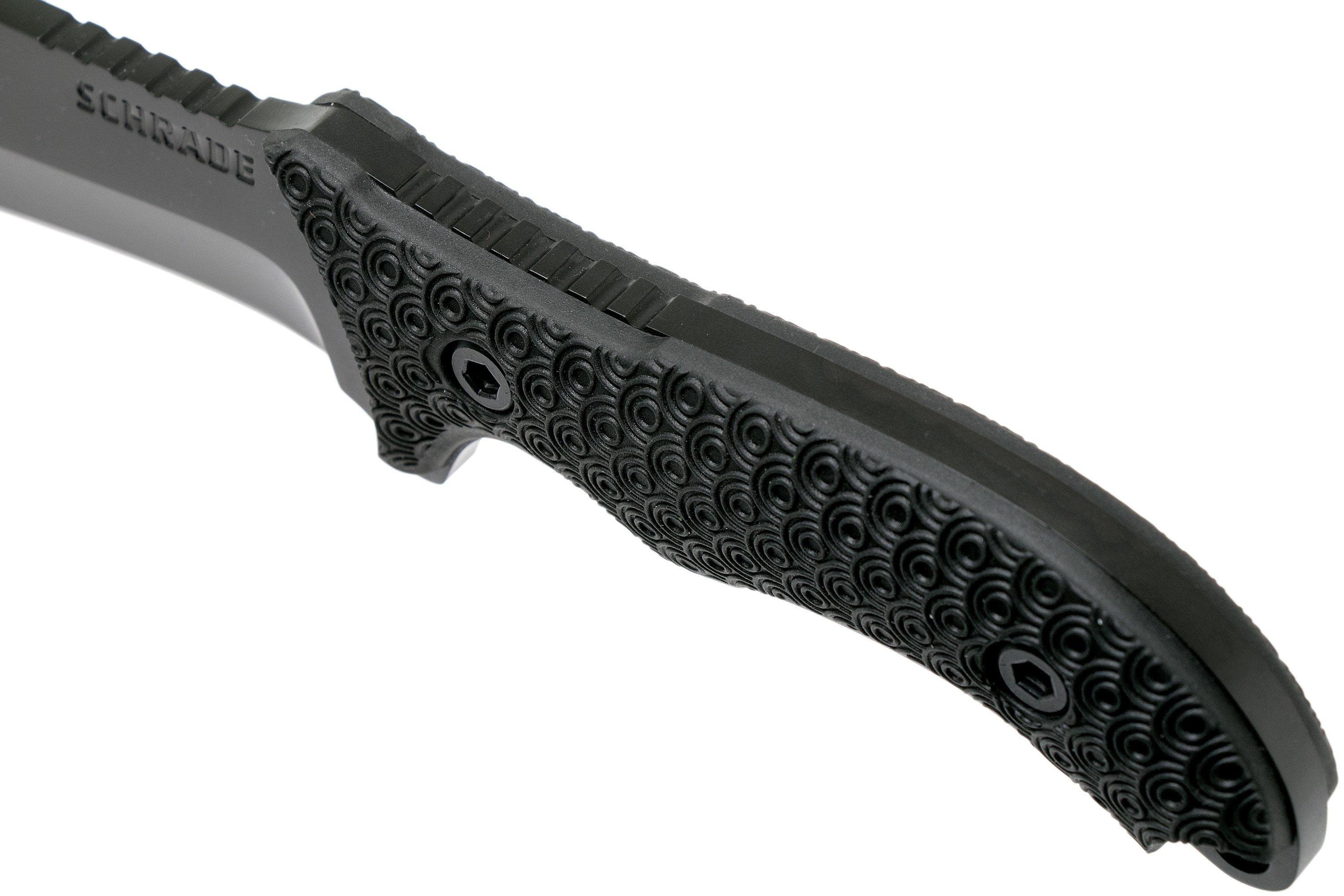 Schrade Extreme Survival Fixed Blade SCHF26, 8Cr13MoV survival knife ...