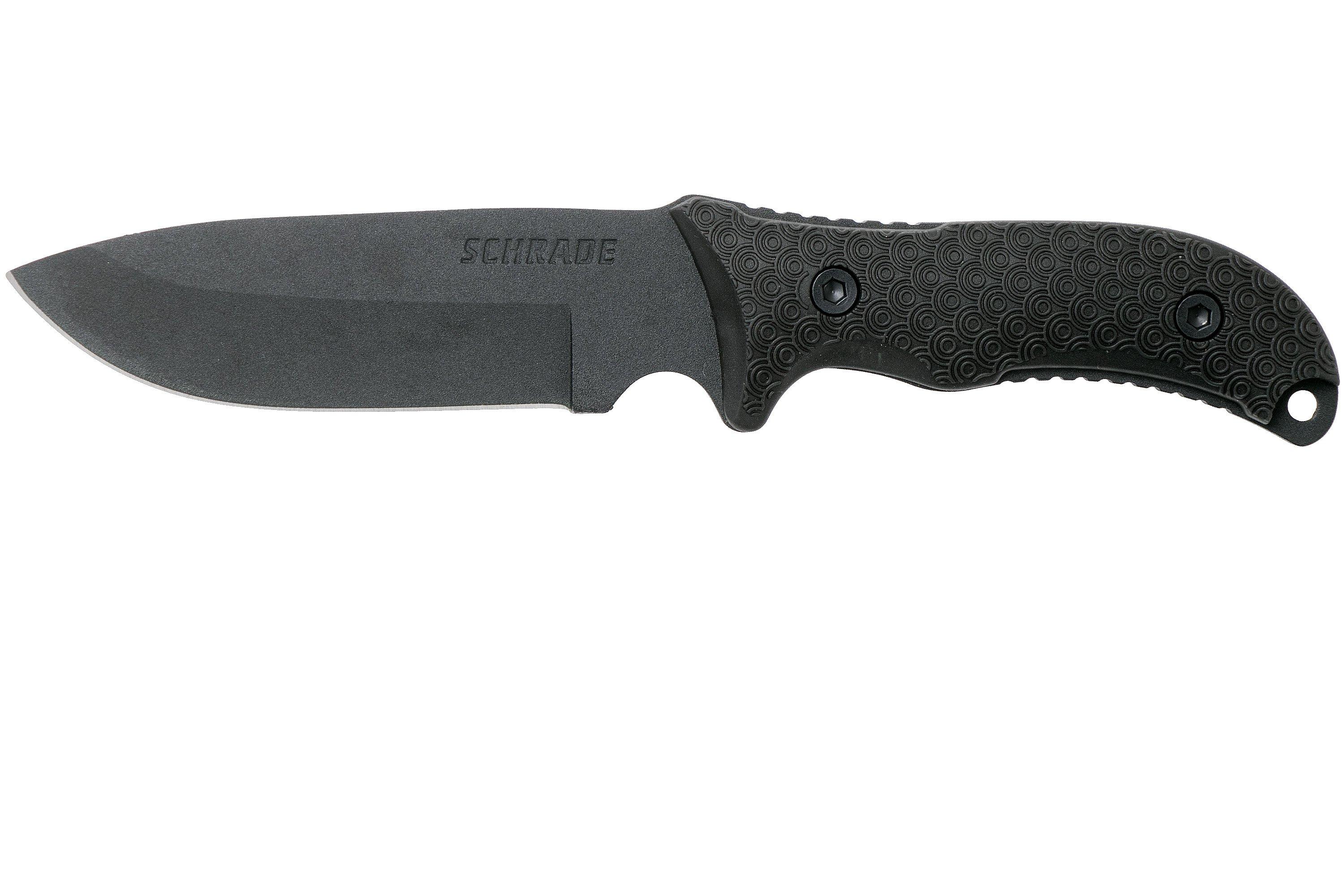 Schrade Frontier 5" Fixed Blade SCHF36, 1095 Carbon Steel, coltello ...