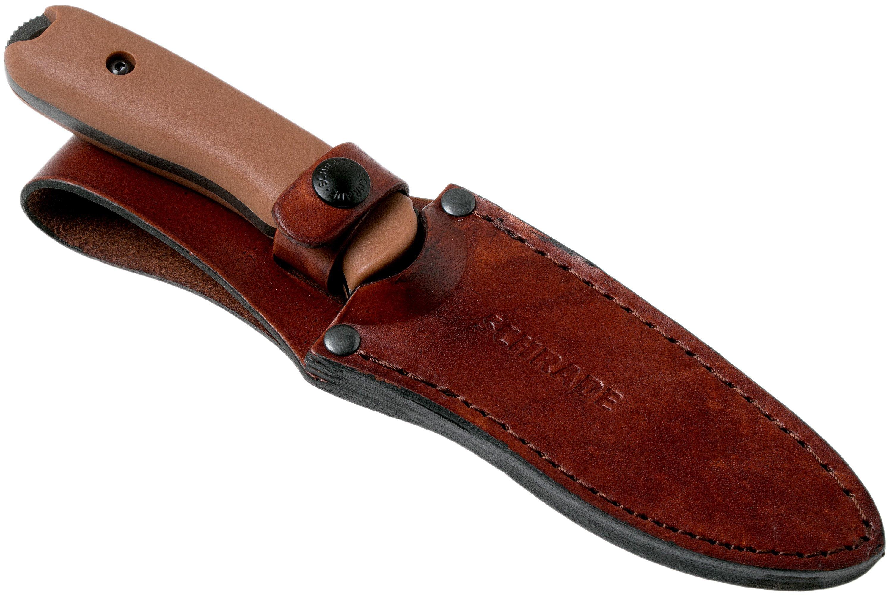 Schrade Straight Drop Point Fixed Blade SCHF42D outdoor knife, Brian ...