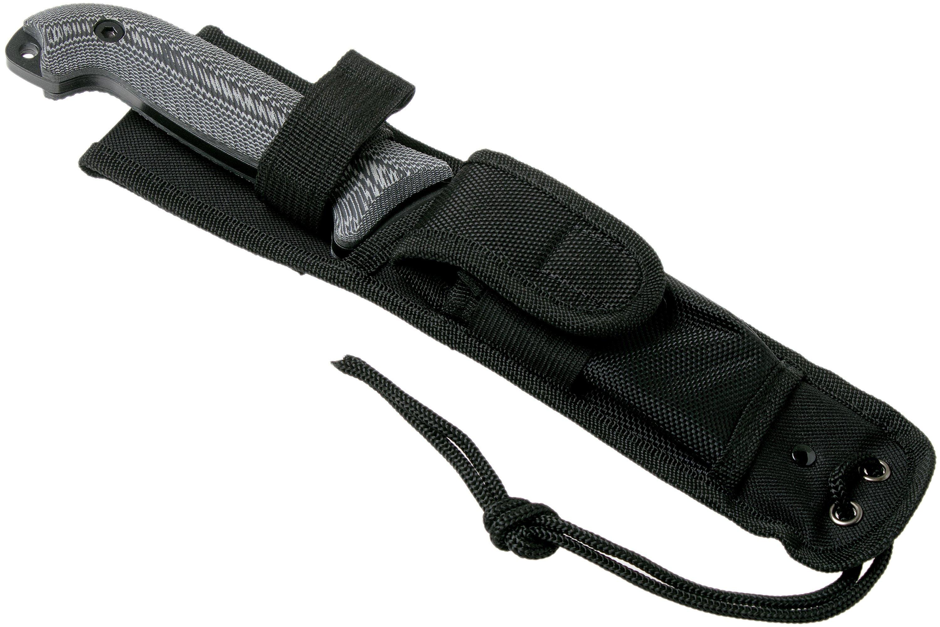 Schrade Frontier 5" Fixed Blade SCHF51M Micarta, 1095 Carbon Steel ...