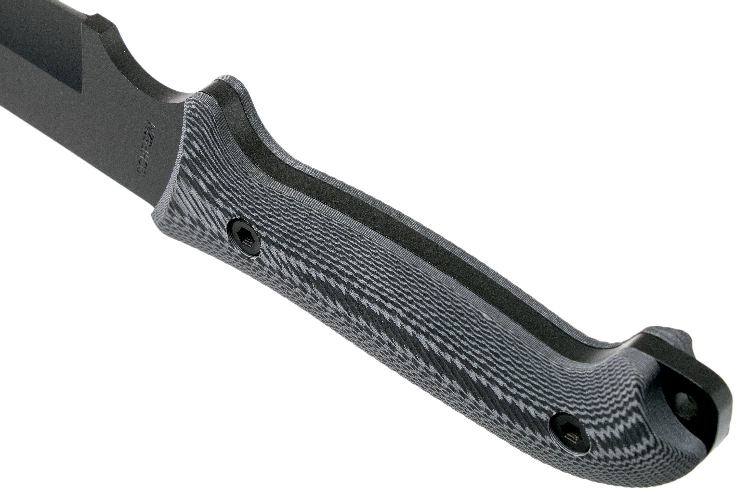 Schrade Frontier 7" Fixed Blade SCHF52M Micarta, 1095 Carbon Steel ...