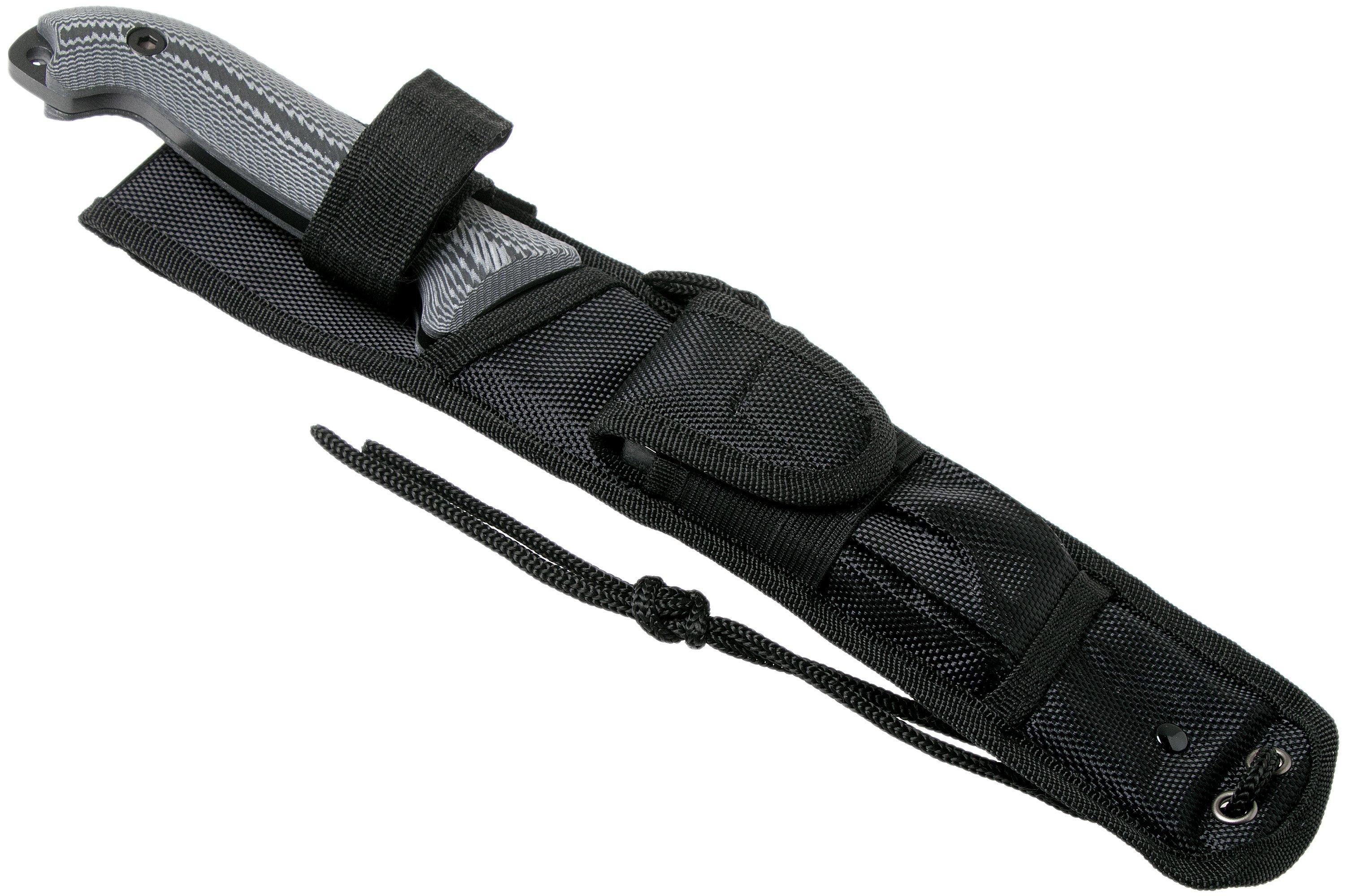 Schrade Frontier 7" Fixed Blade SCHF52M Micarta, 1095 Carbon Steel ...