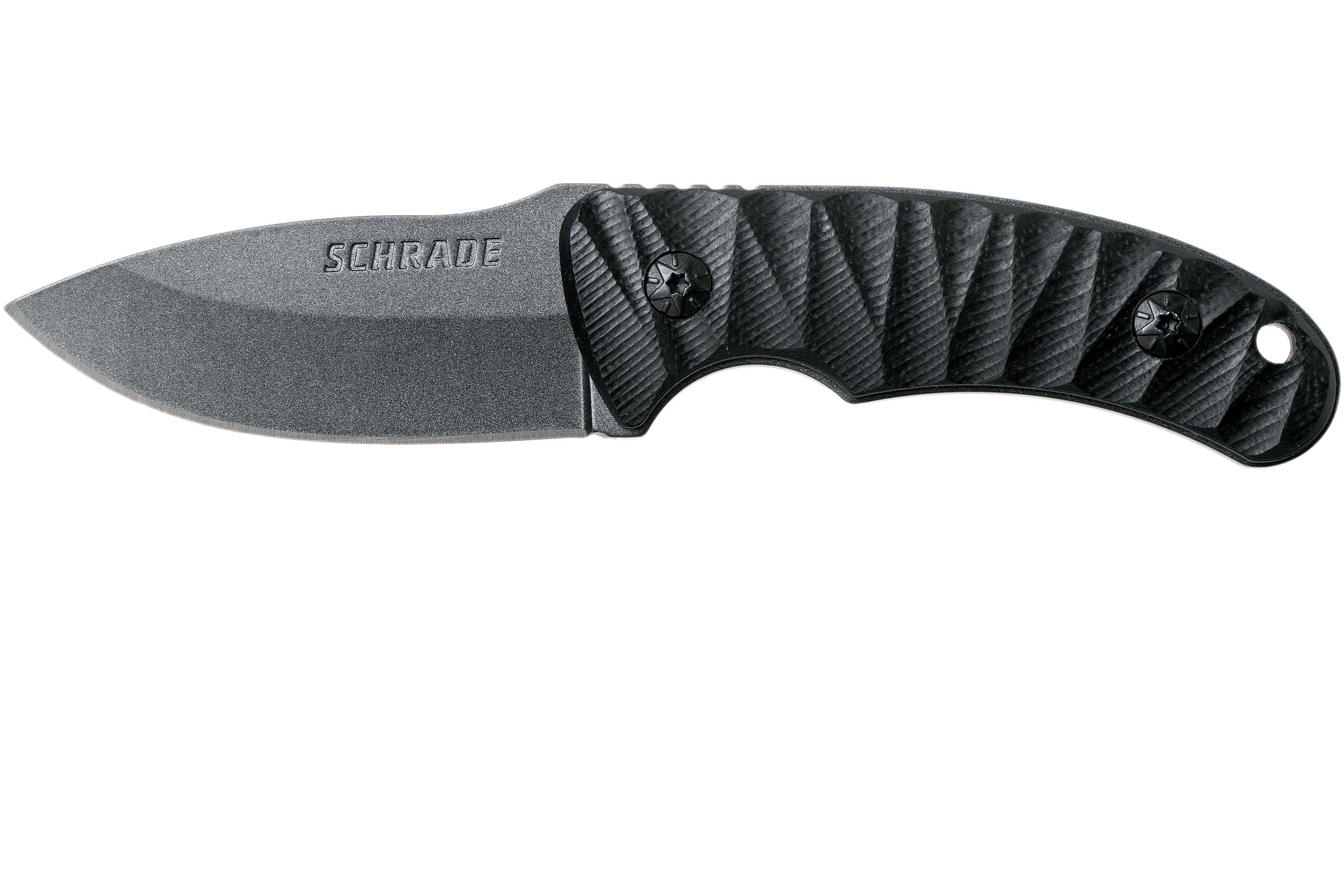 Schrade Small Fixed Blade SCHF57 65Mn fixed knife | Advantageously ...