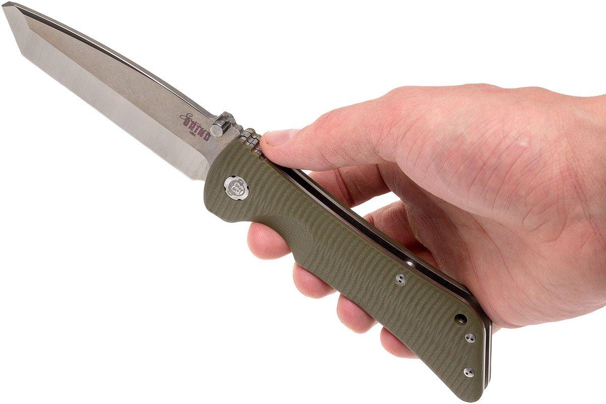 Southern Grind Bad Monkey OD-Green, Tanto, Tumbled Satin ...