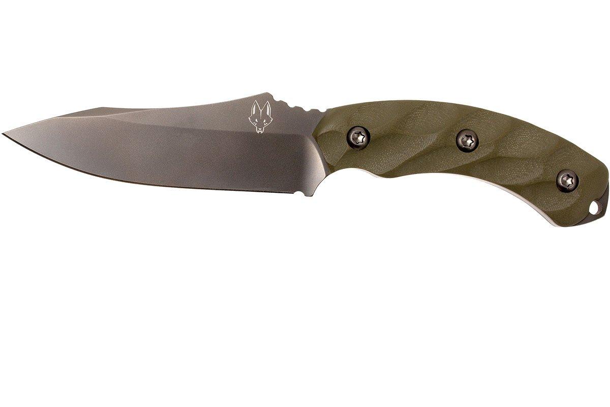 Southern Grind Jackal, OD-Green G10, PVD gunmetal blade ...