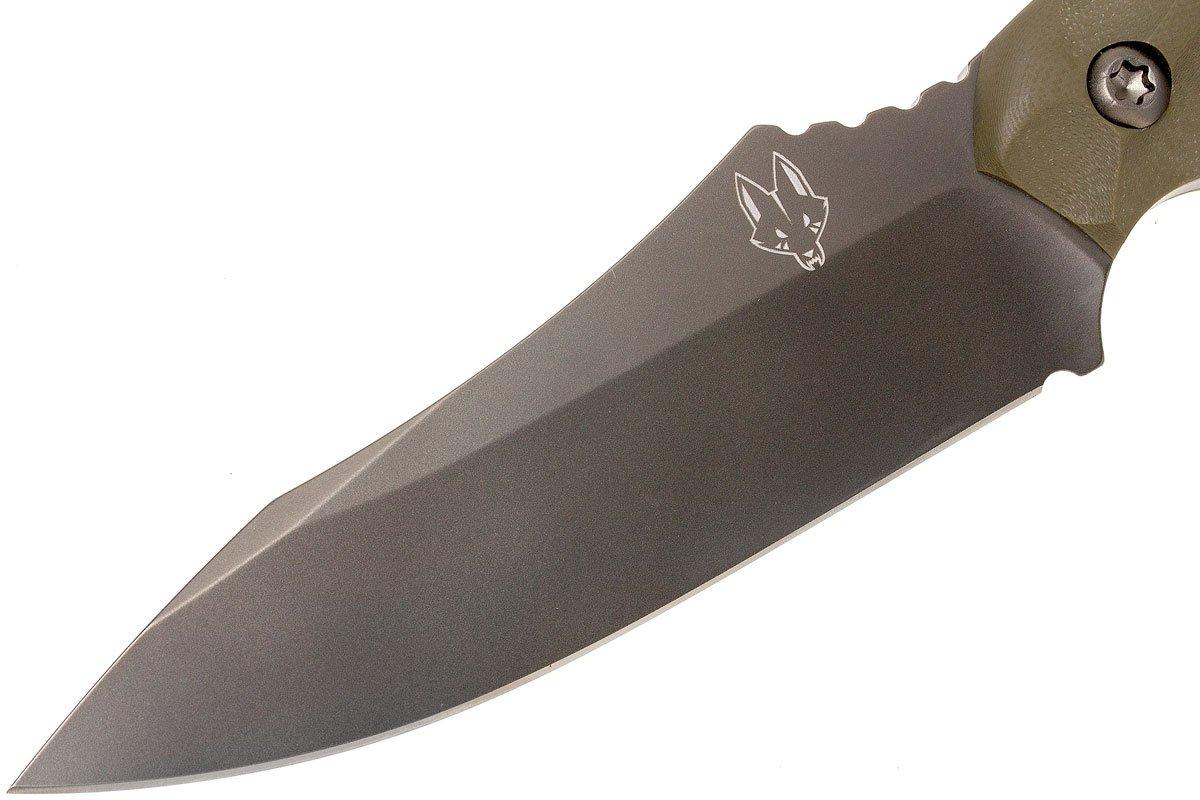 Southern Grind Jackal, OD-Green G10, PVD gunmetal blade ...