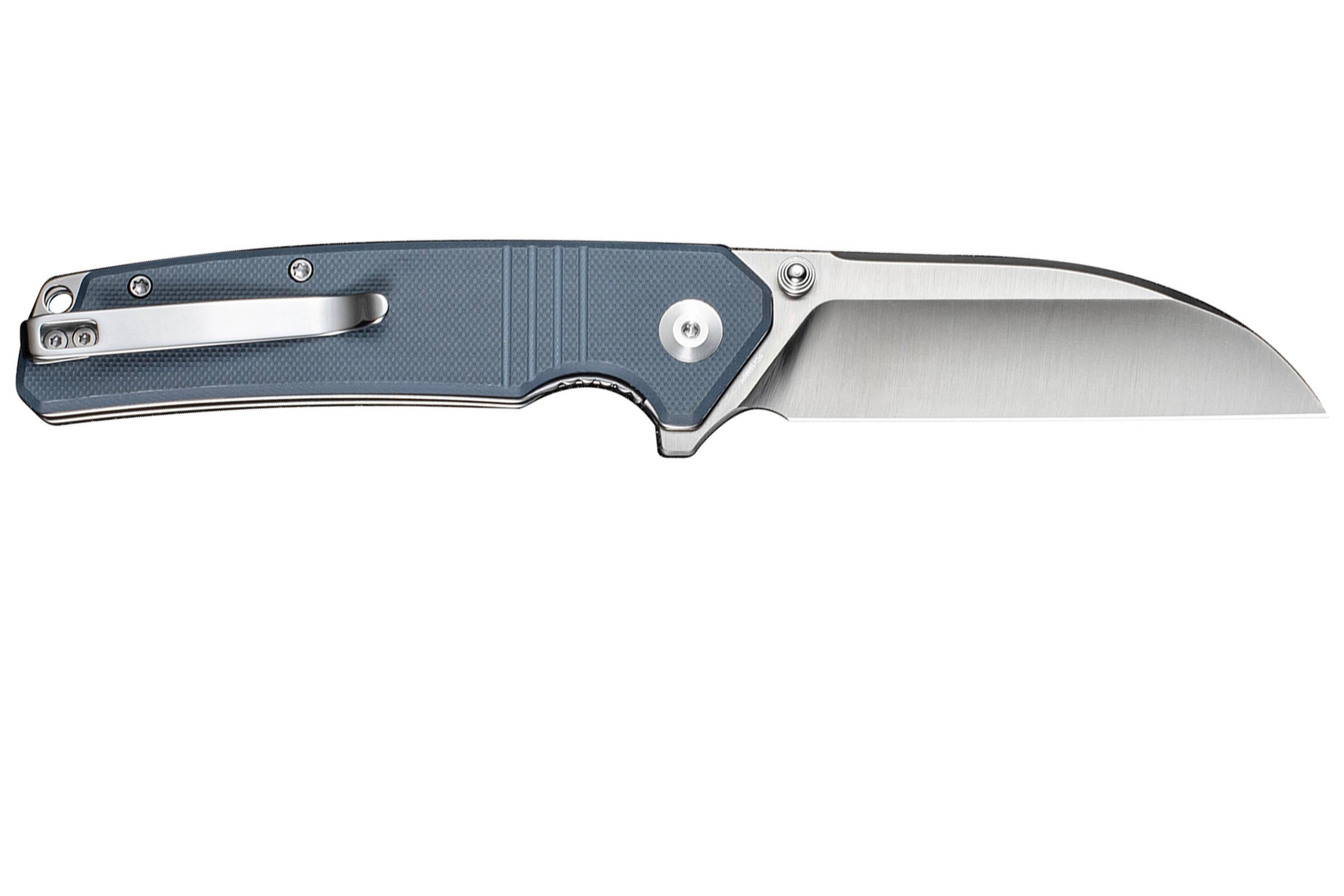 SENCUT Awassi S24065-2 Satin Neutral Blue G10, coltello da tasca | Fare ...