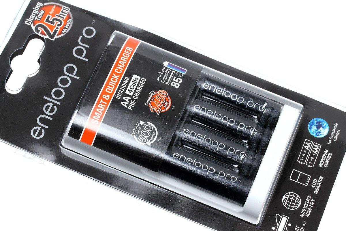 Panasonic Eneloop Bq Cc16 Schnellladegerät 4x Nimh Aa 2450 Mah