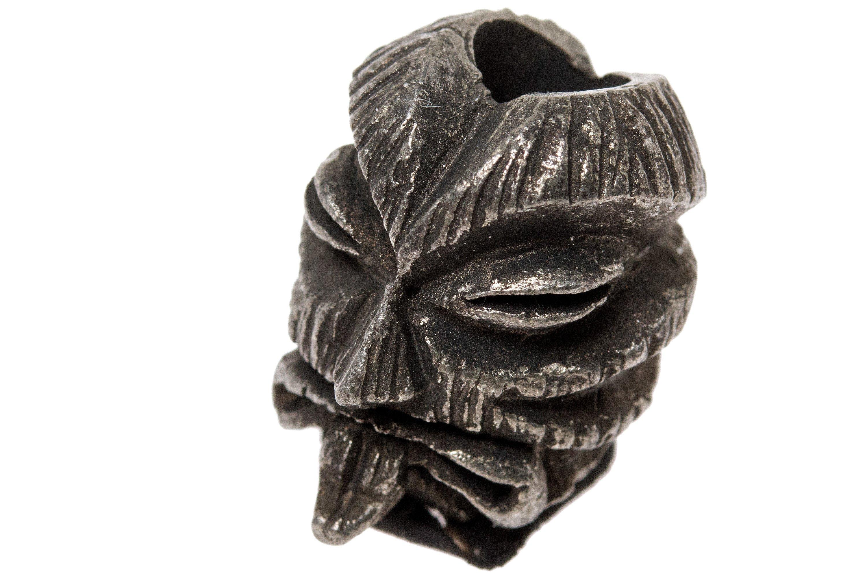 Schmuckatelli Kiko Tiki Bead Black Oxidized | Advantageously shopping ...