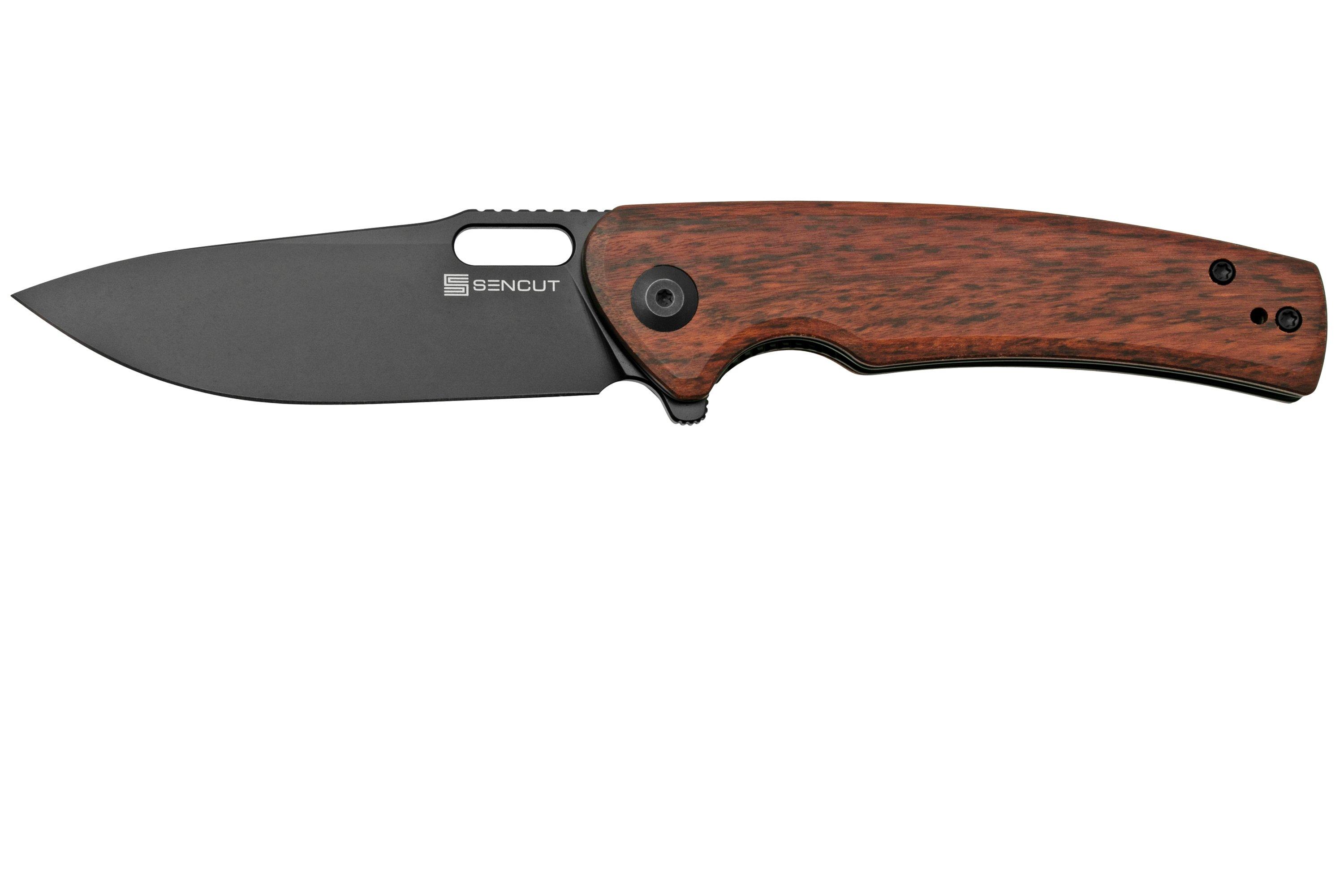 SENCUT Vesperon S20065-4 Guibourtia Wood, pocket knife | Advantageously ...