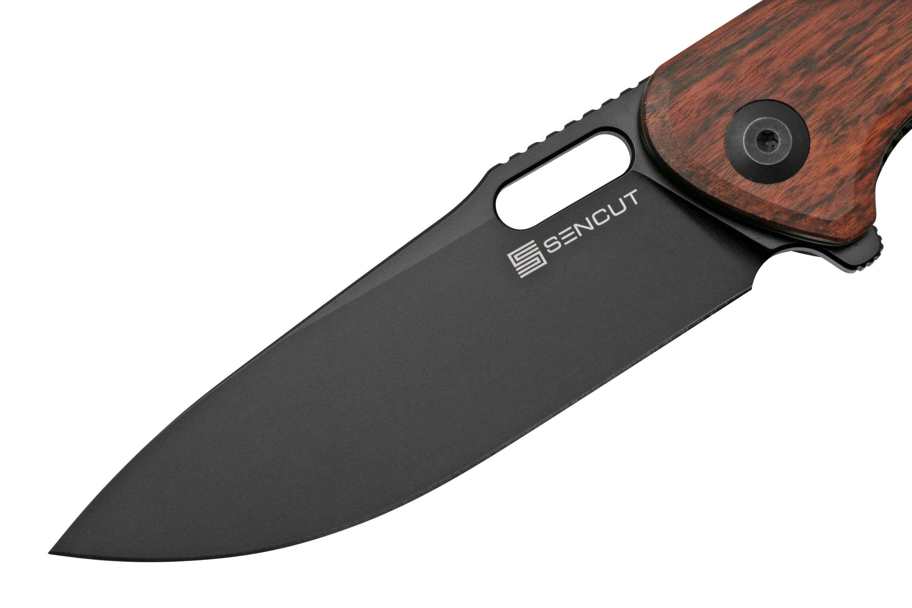 SENCUT Vesperon S20065-4 Guibourtia Wood, pocket knife | Advantageously ...