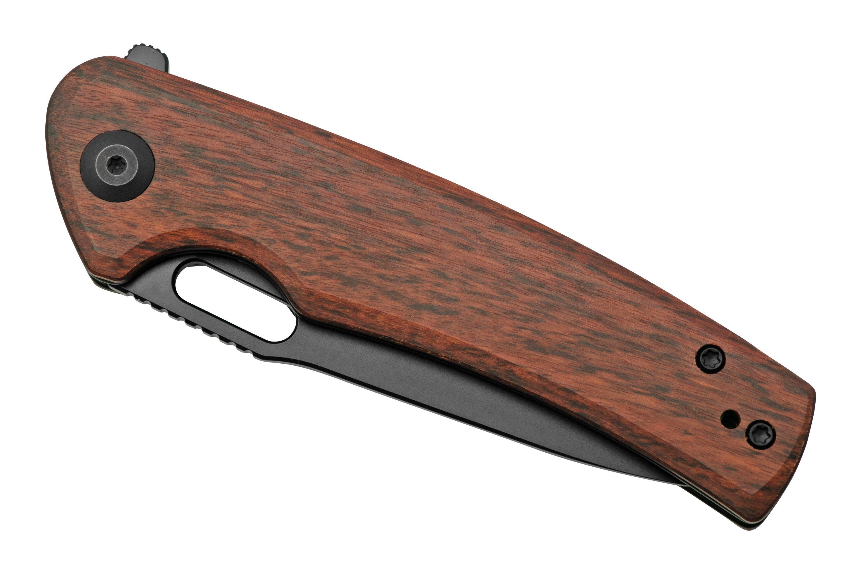 SENCUT Vesperon S20065-4 Guibourtia Wood, pocket knife | Advantageously ...