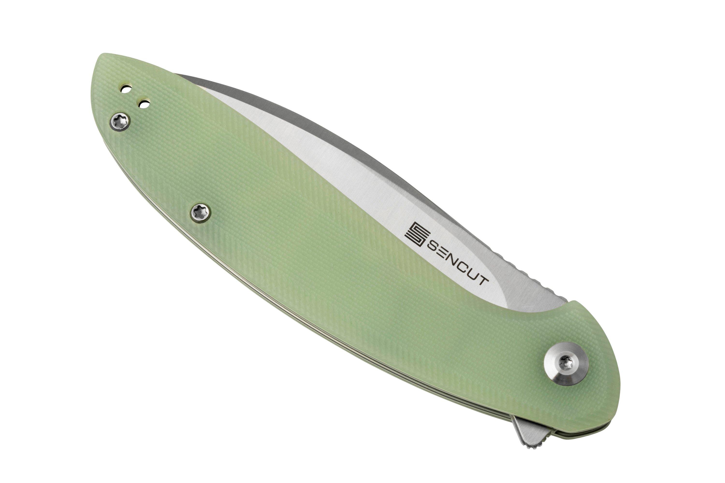 SENCUT San Angelo S21003-2 Natural G10, pocket knife | Advantageously ...