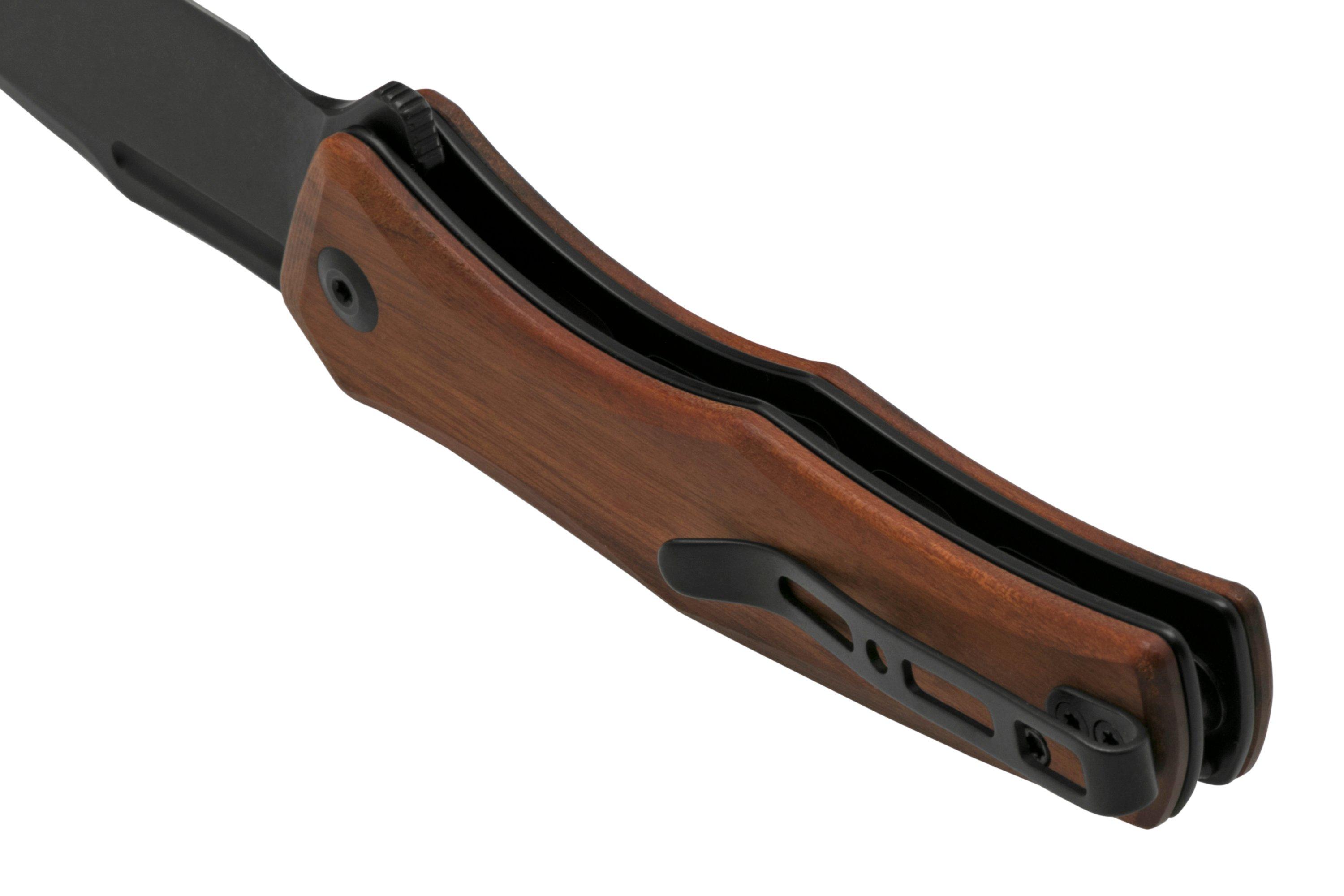 SENCUT Watauga, Cuibourtia Wood, S21011-4 pocket knife | Advantageously ...