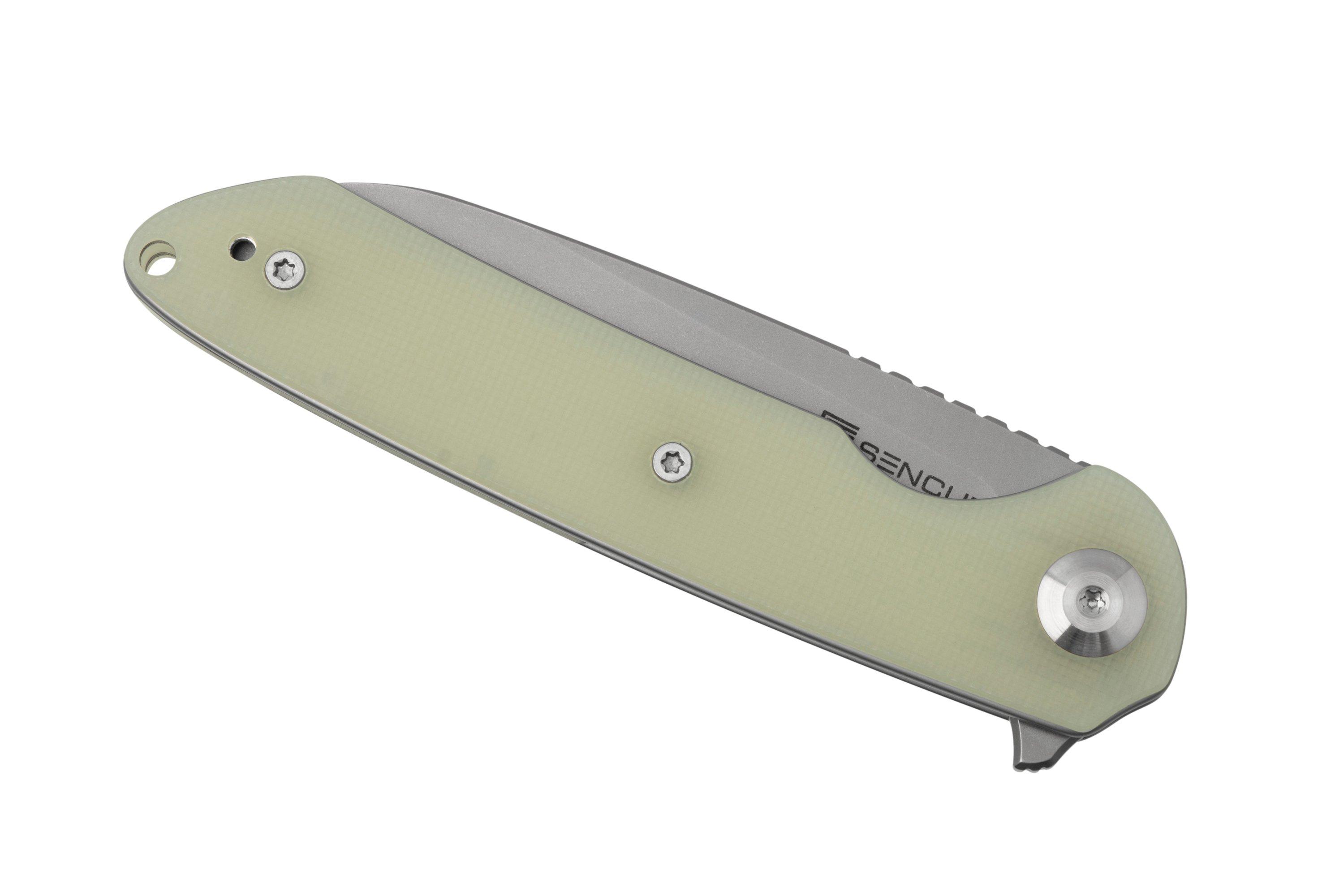 SENCUT Kyril S22001-2 Natural G10, Stonewashed, pocket knife ...