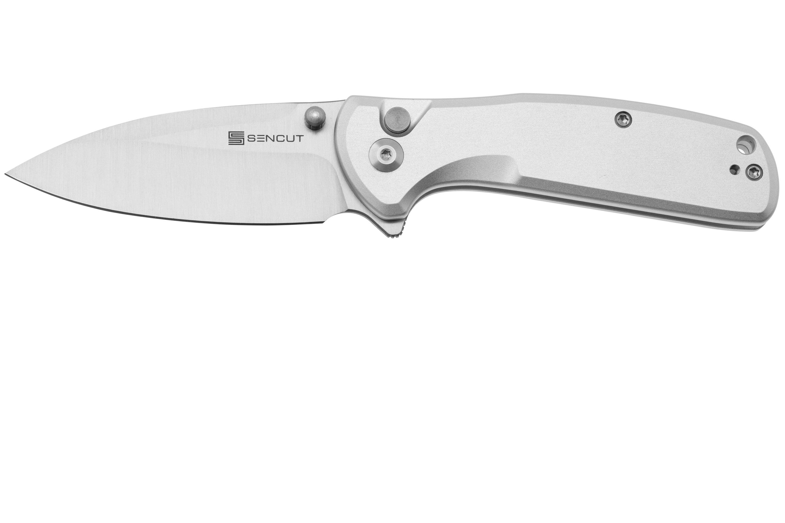 SENCUT ArcBlast S22043B-2 Silver Aluminium, pocket knife ...