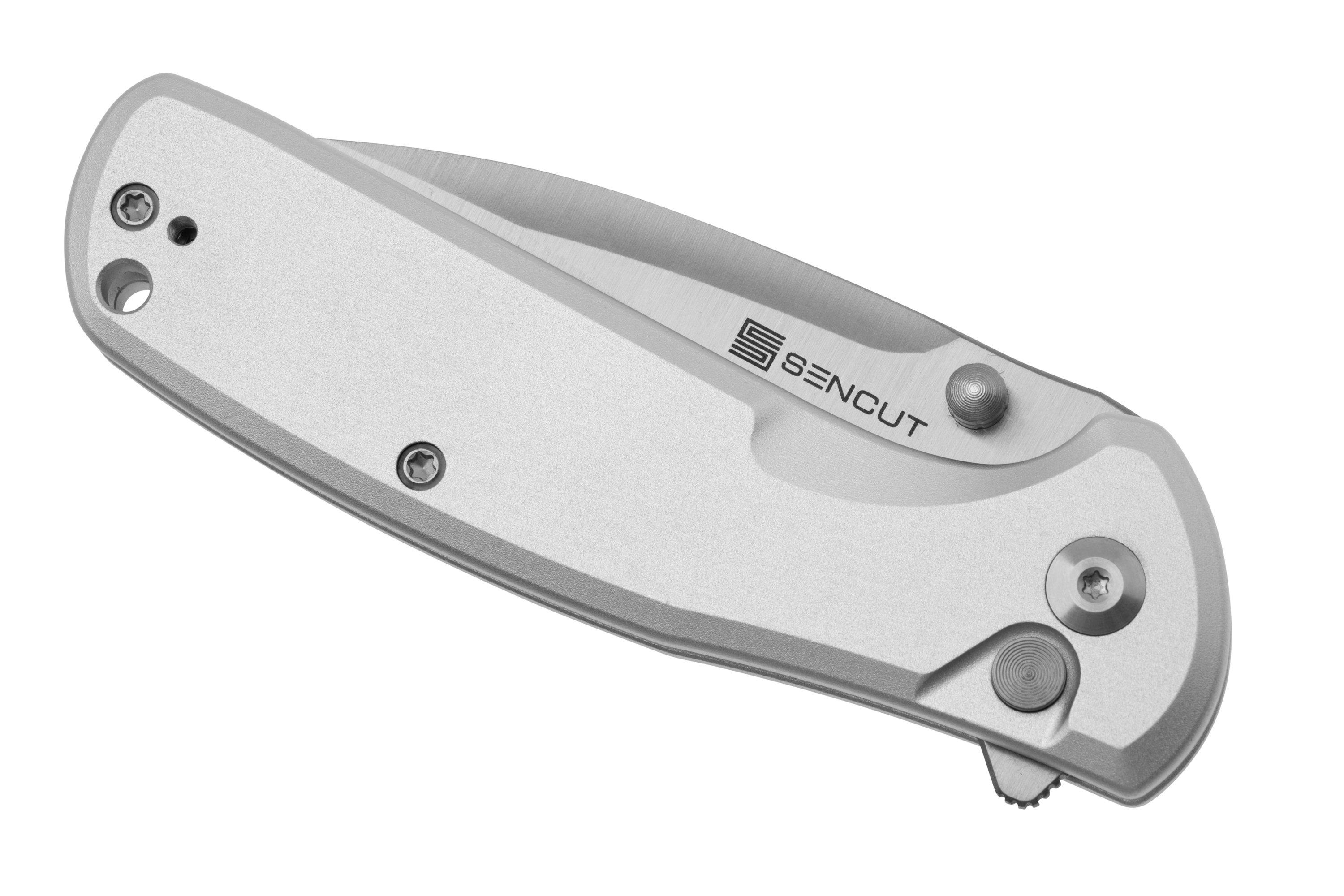 SENCUT ArcBlast S22043B-2 Silver Aluminium, pocket knife ...