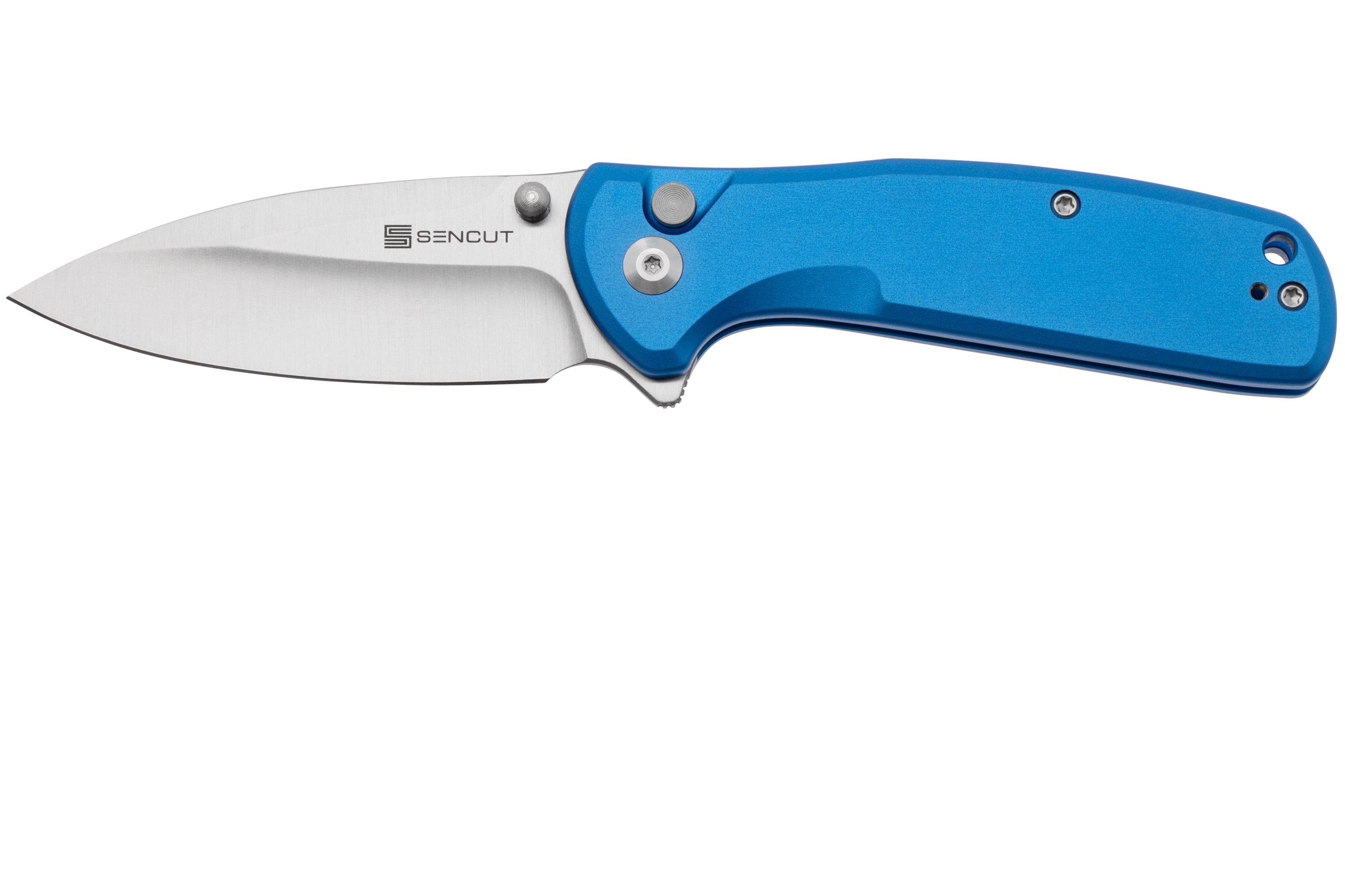 SENCUT ArcBlast S22043B-3 Bright Blue Aluminium, pocket knife ...