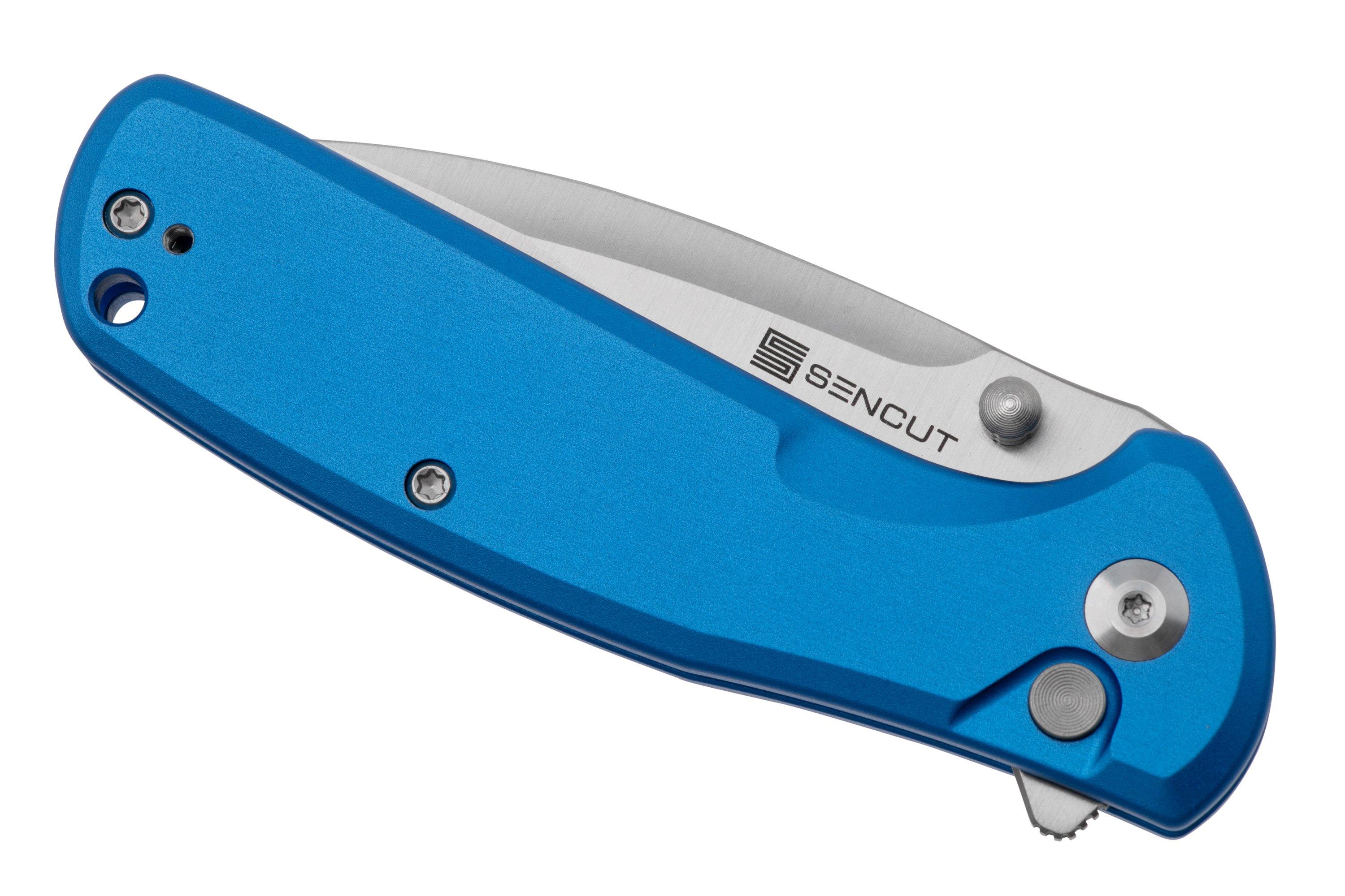 SENCUT ArcBlast S22043B-3 Bright Blue Aluminium, pocket knife ...