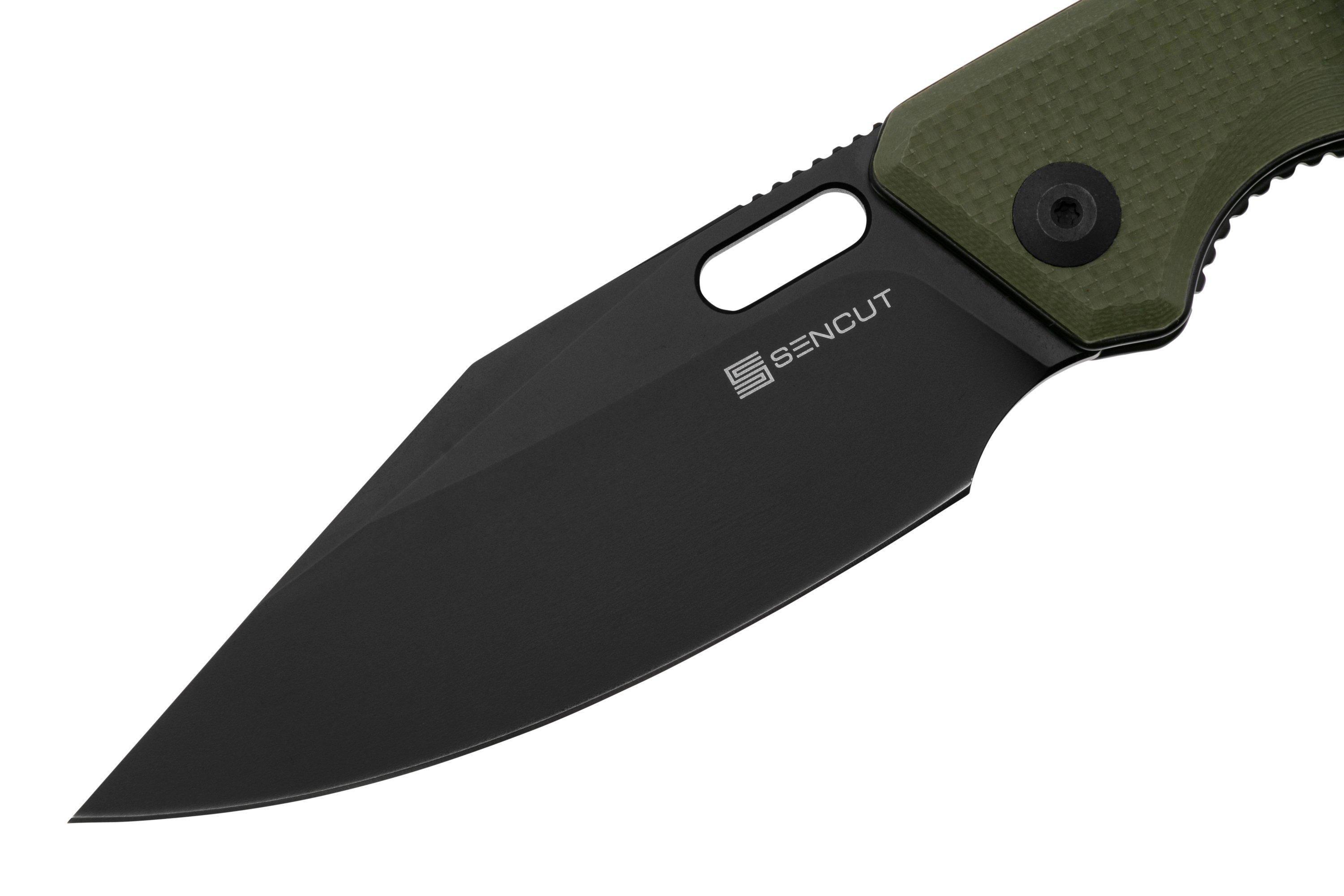 Sencut GlideStrike S23018-3 OD Green G10, pocket knife | Advantageously ...
