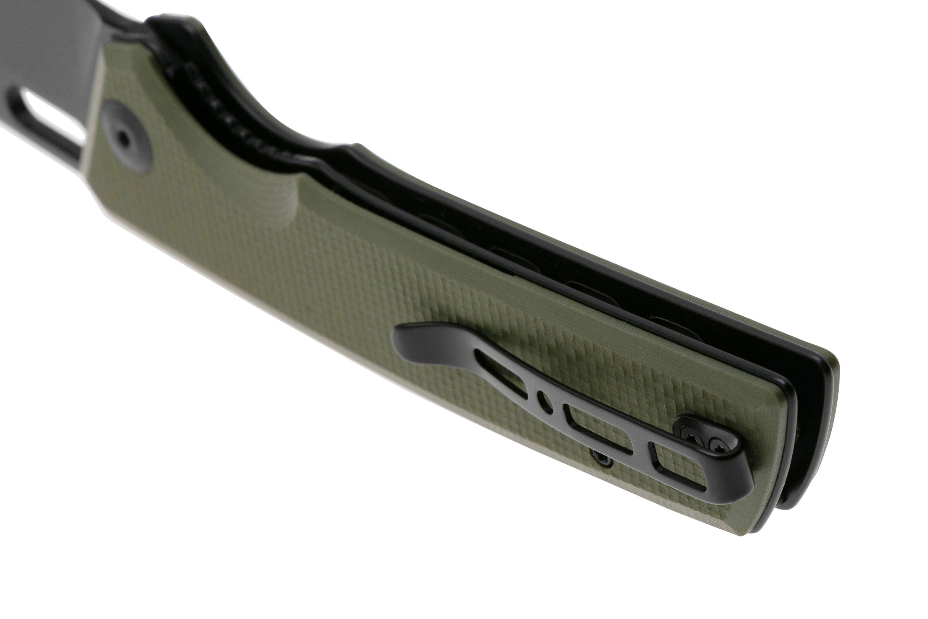 Sencut GlideStrike S23018-3 OD Green G10, pocket knife | Advantageously ...