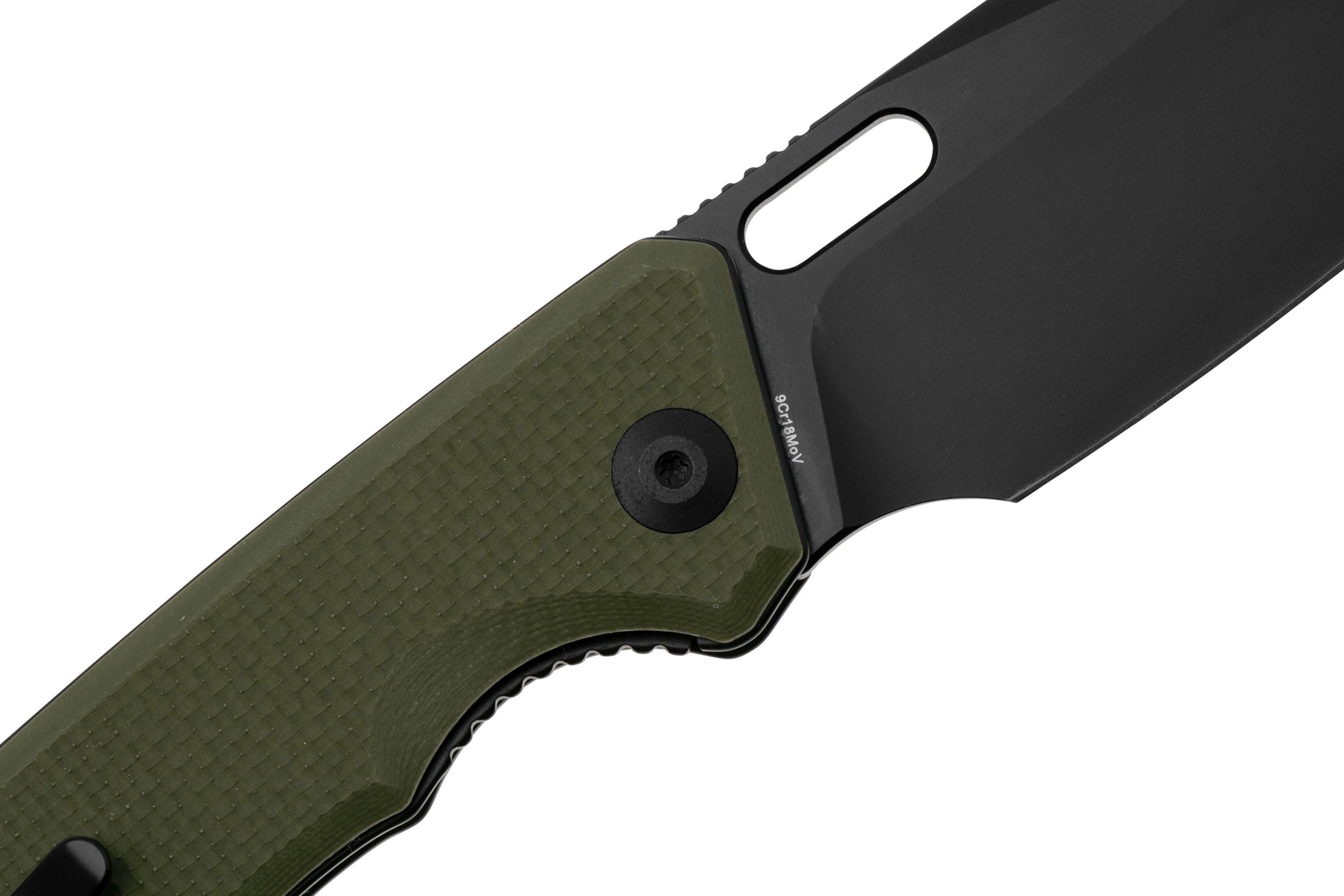 Sencut GlideStrike S23018-3 OD Green G10, pocket knife | Advantageously ...