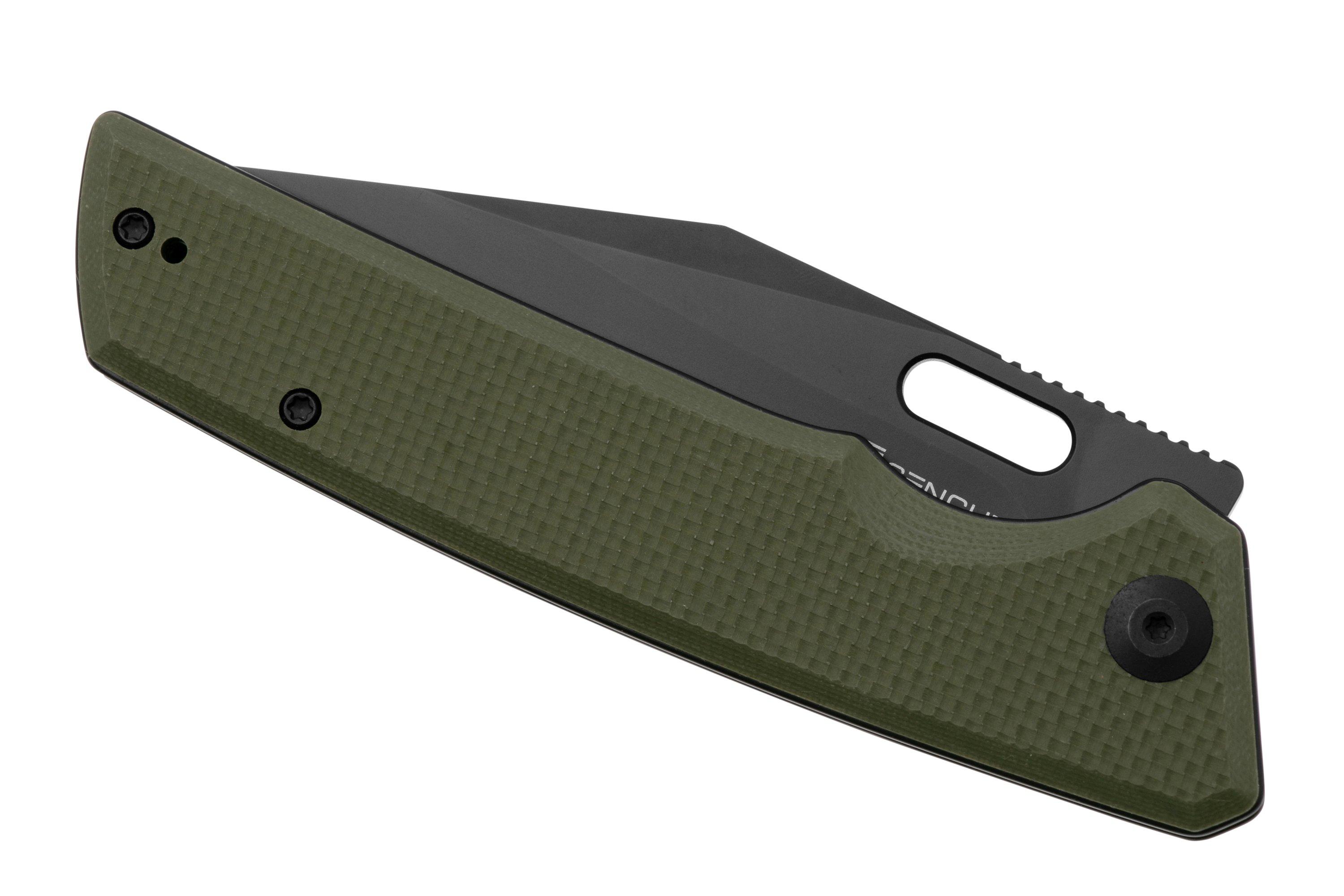 Sencut GlideStrike S23018-3 OD Green G10, pocket knife | Advantageously ...
