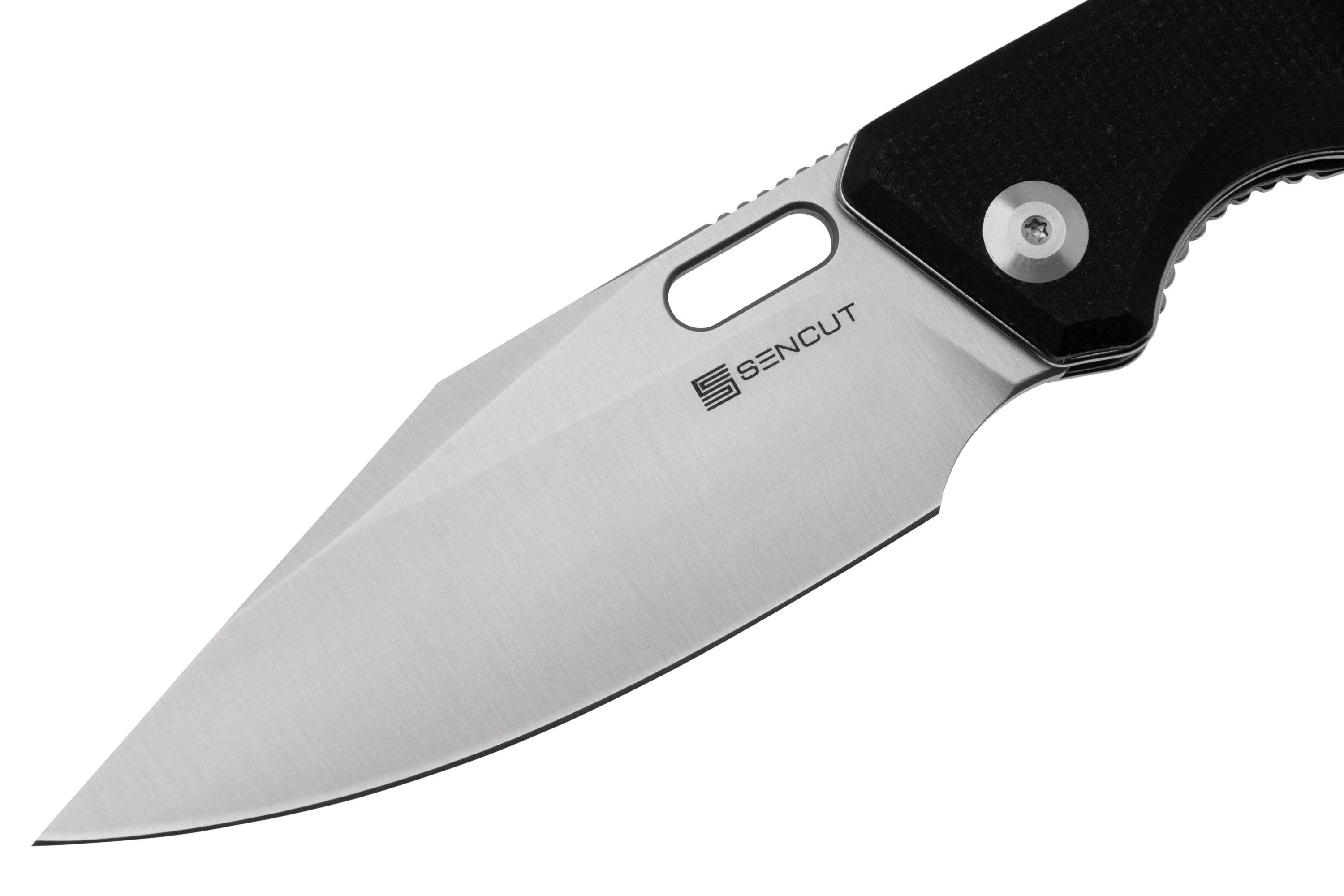 Sencut GlideStrike S23018-4 Black Micarta, pocket knife ...
