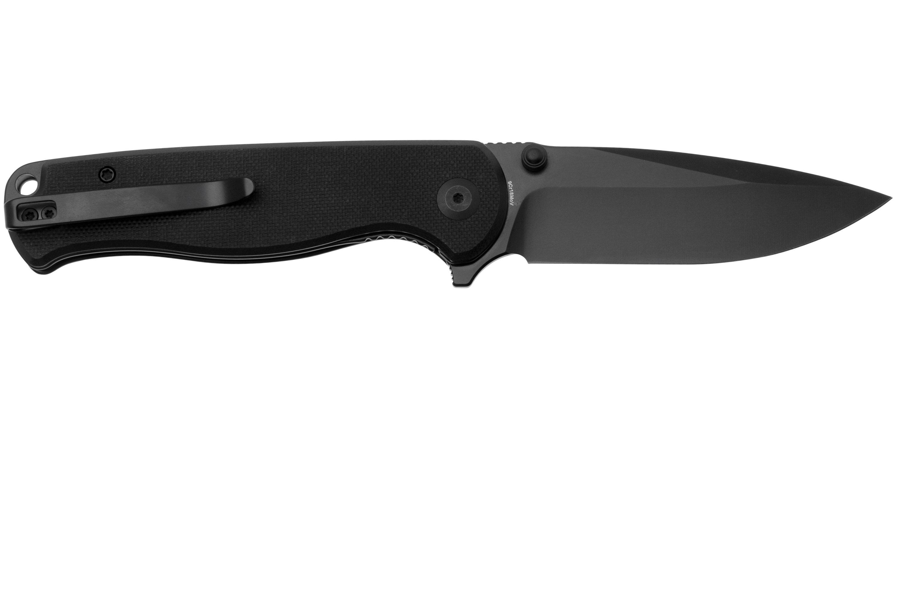 SENCUT Errant S23054B-1 Black G10, pocket knife | Advantageously ...