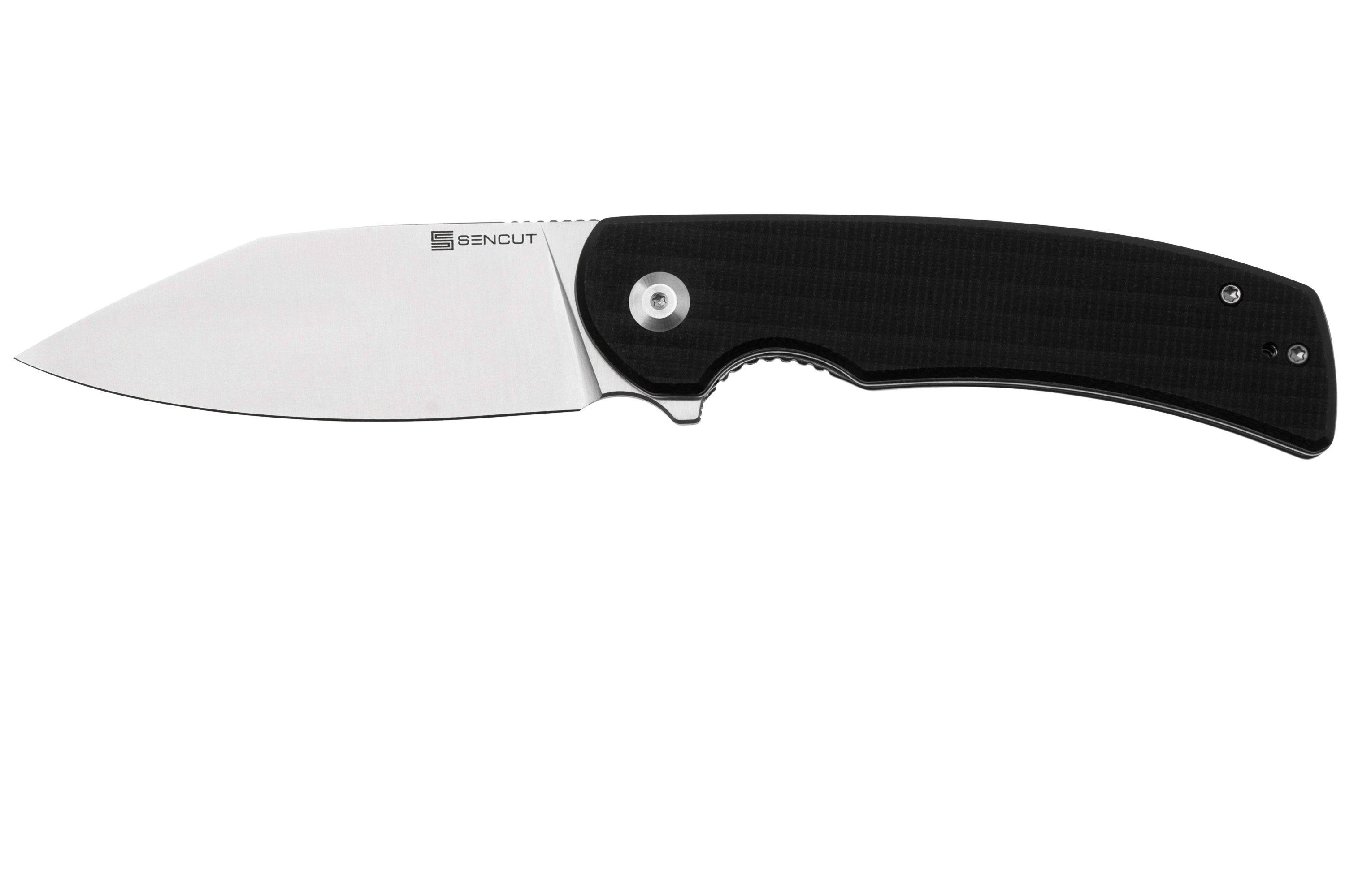 Sencut Omniform S23064-2 Satin, Black Canvas Micarta, navalha | Compras ...