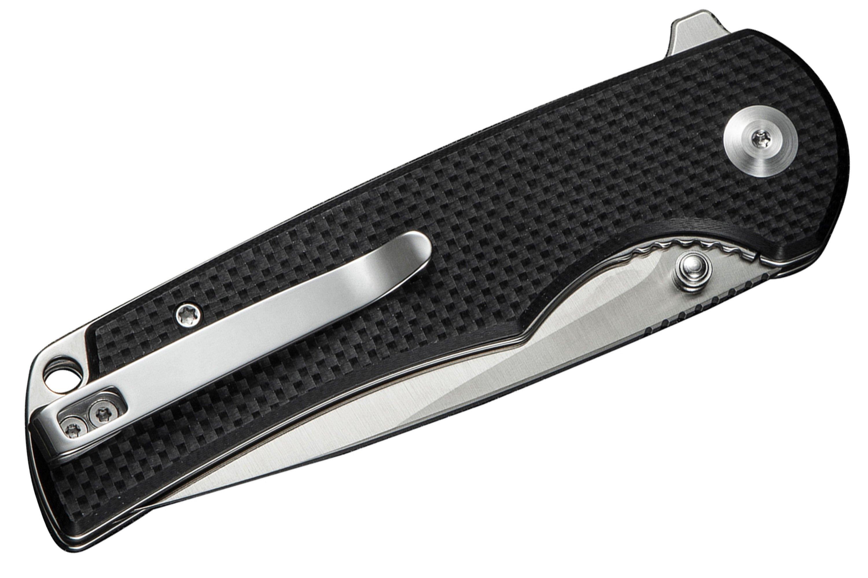Sencut Praktisk S24019-1 Satin 9Cr18MoV, Black G10, pocket knife ...
