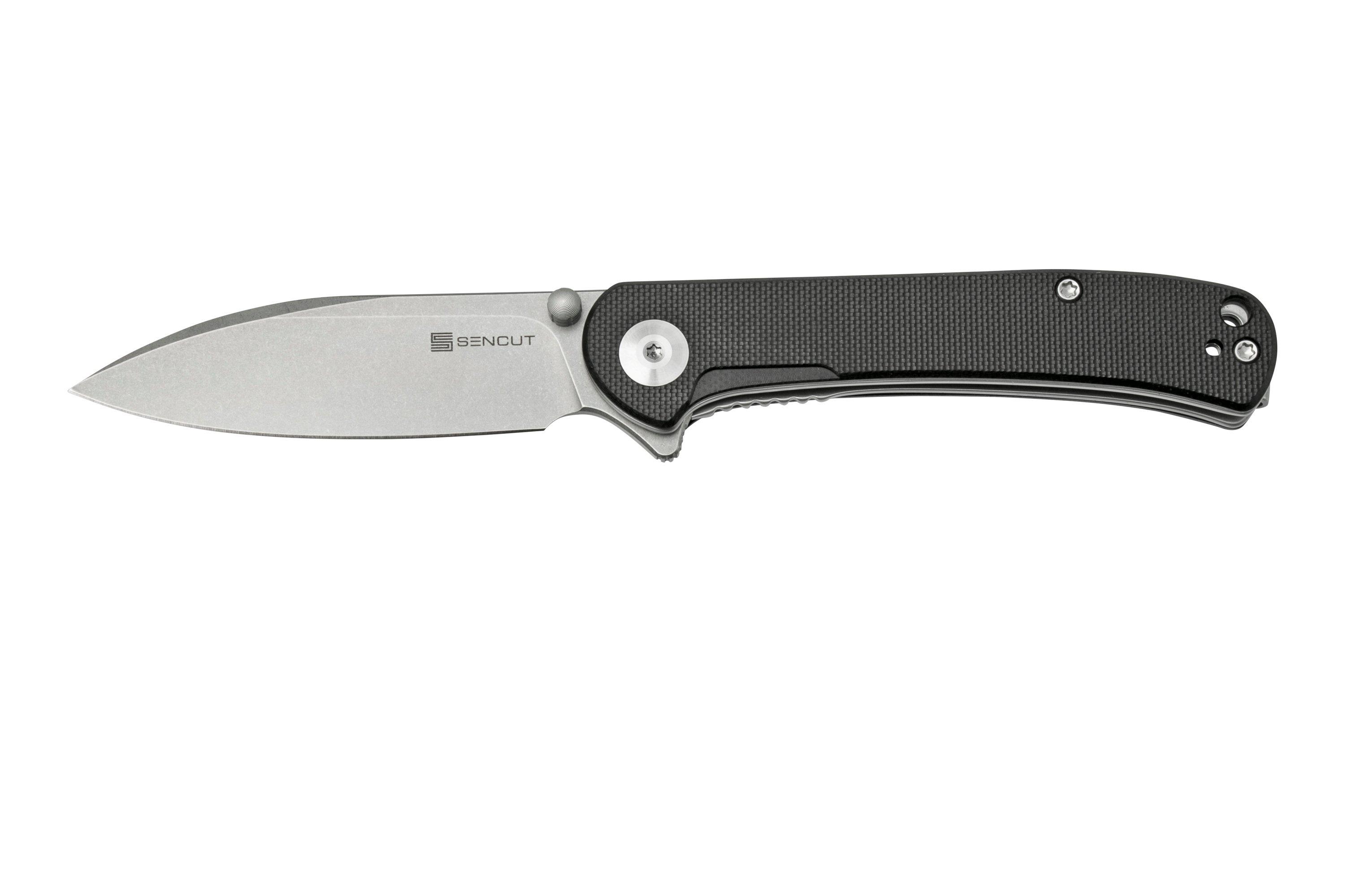 SENCUT Scepter SA03B Black pocket knife | Advantageously shopping at ...