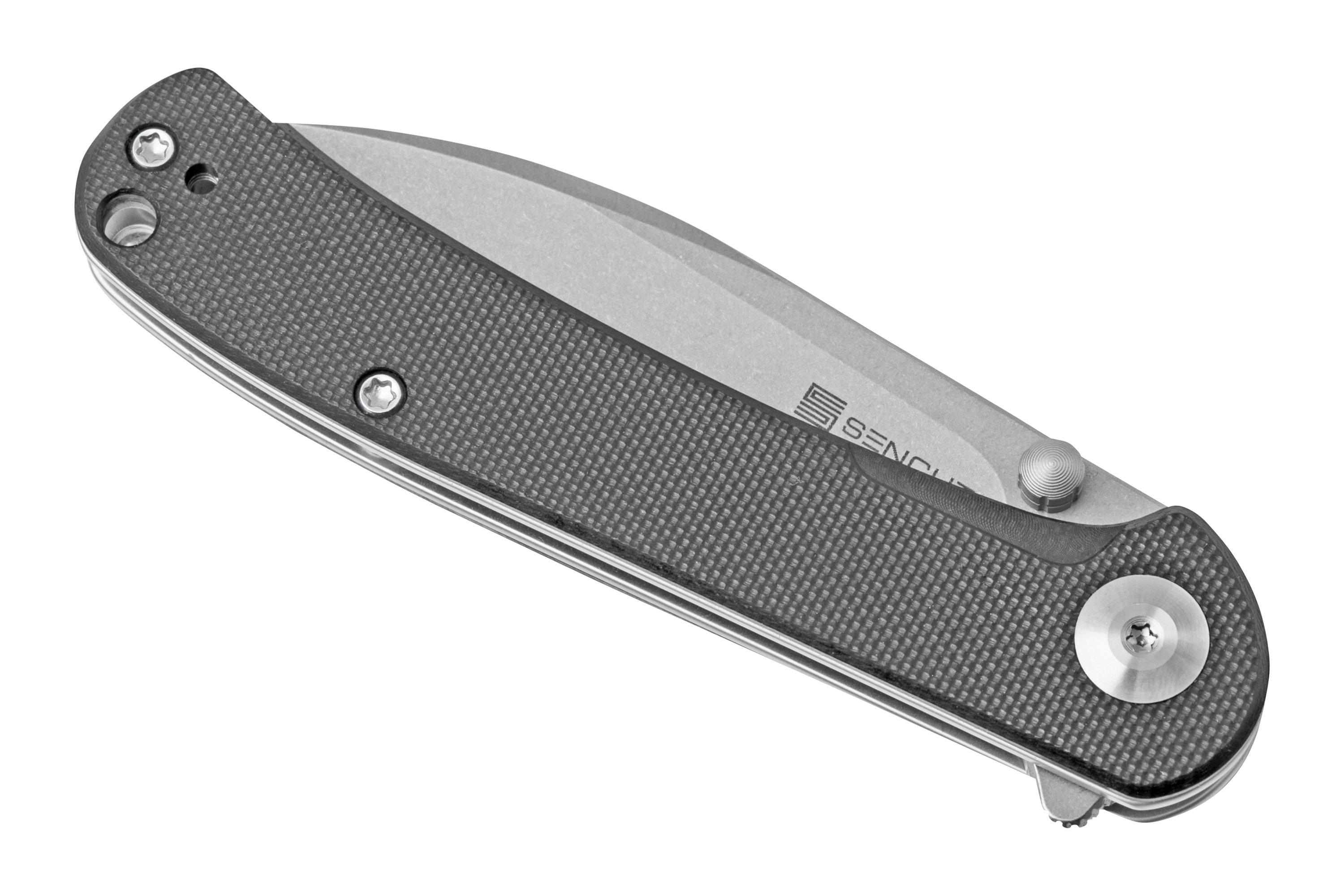 SENCUT Scepter SA03B Black pocket knife | Advantageously shopping at ...